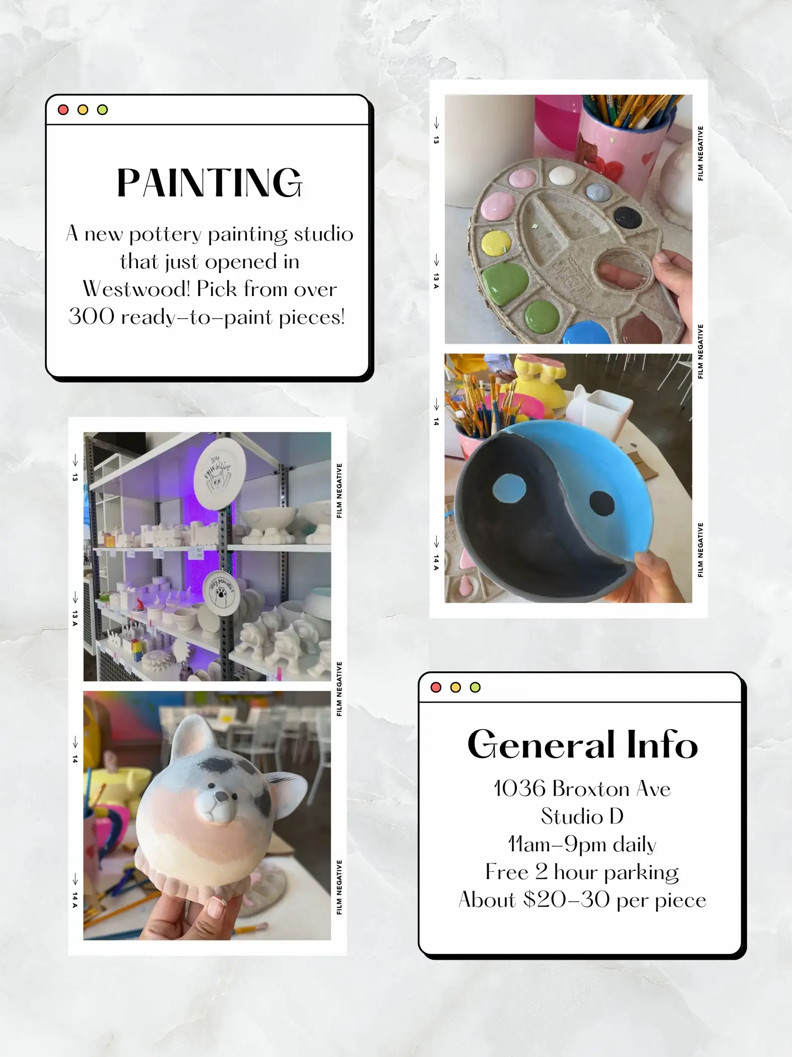 Pottery Painting Studio in Westwood | LA Recs | Gallery posted by Jen Z ...