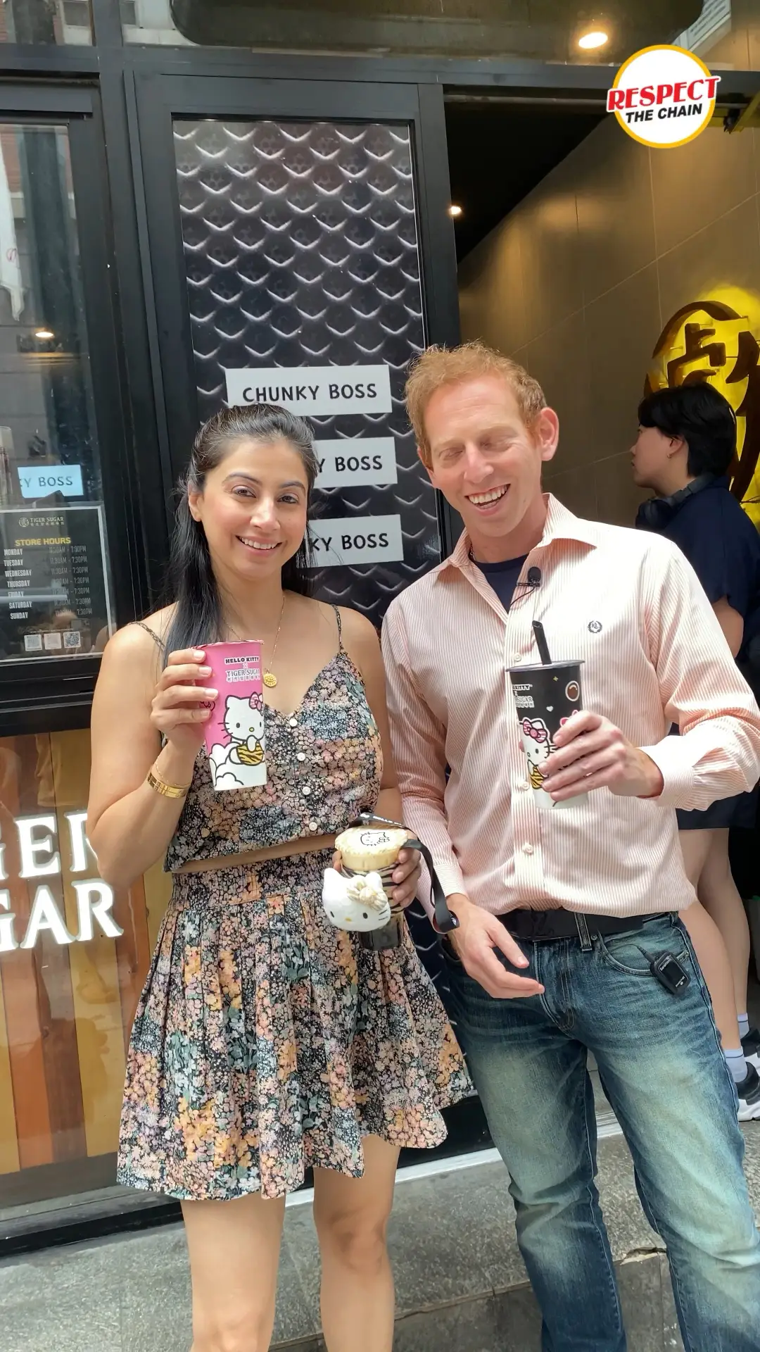 Tiger Sugar X Hello Kitty Collab | Video published by RespectTheChain | Lemon8