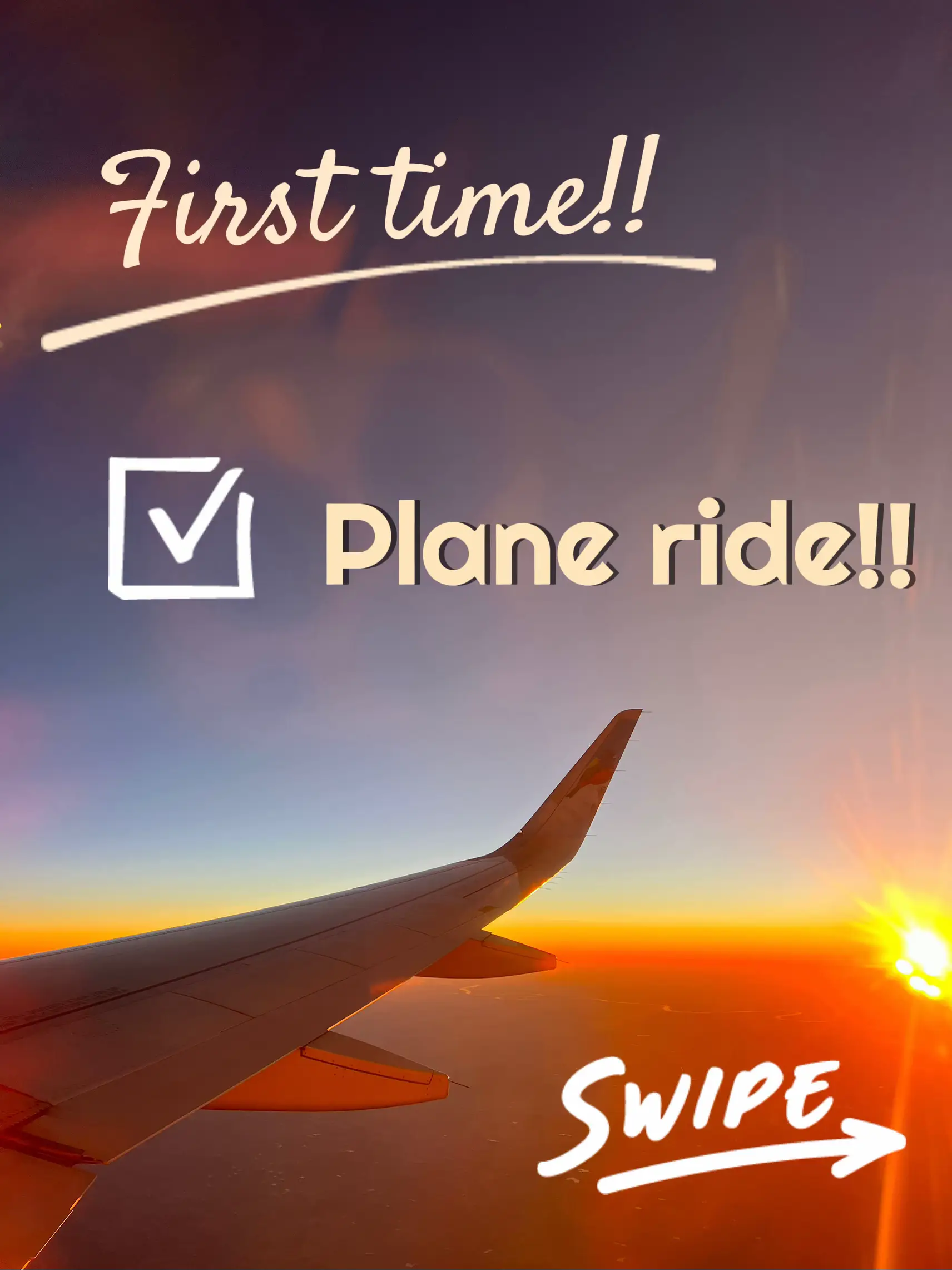 First time on a plane!! | Gallery posted by Joy Fambrough | Lemon8