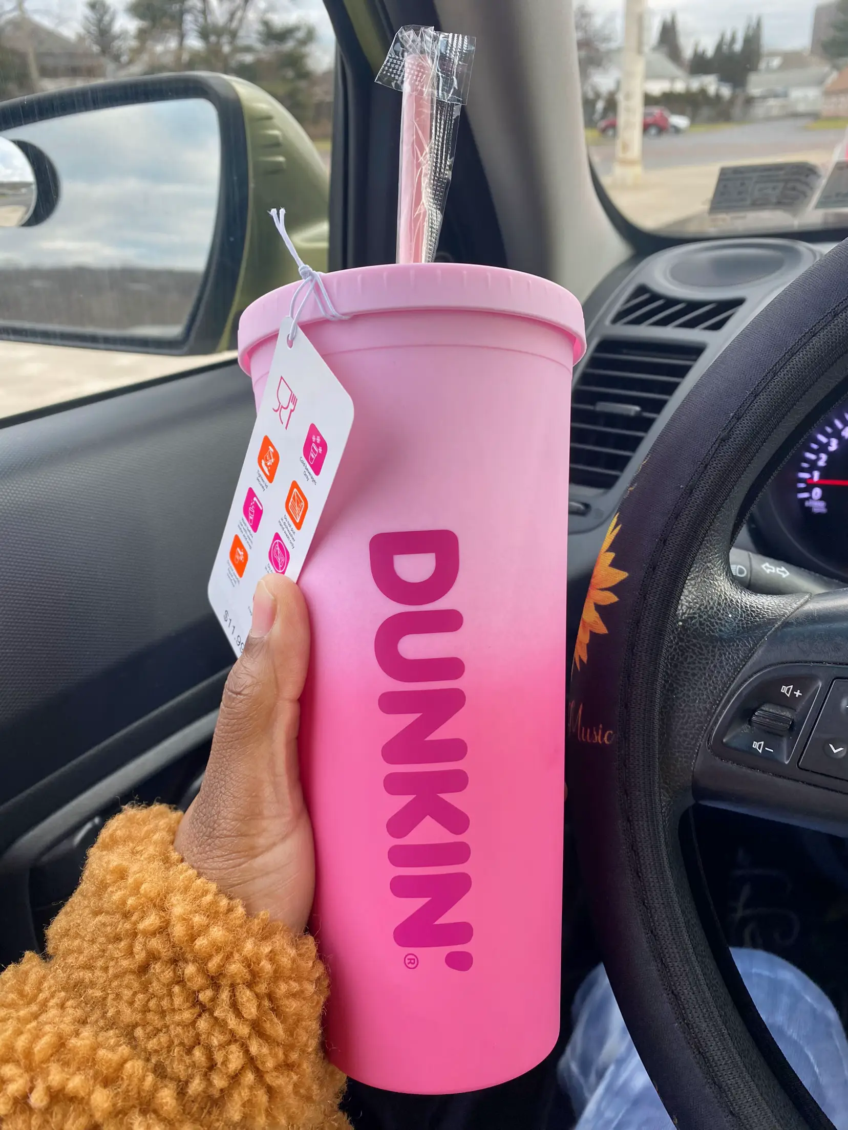 Pink Dunkin Cup 🌸 | Gallery posted by Crystal | Lemon8