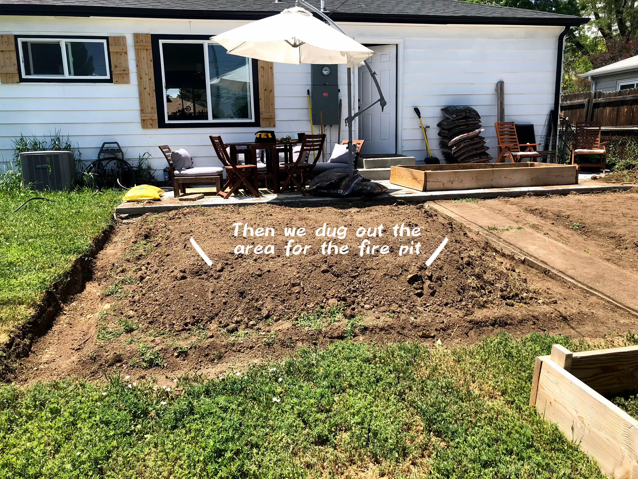 Part 1 Backyard Reno | Gallery posted by Whittyjaz | Lemon8