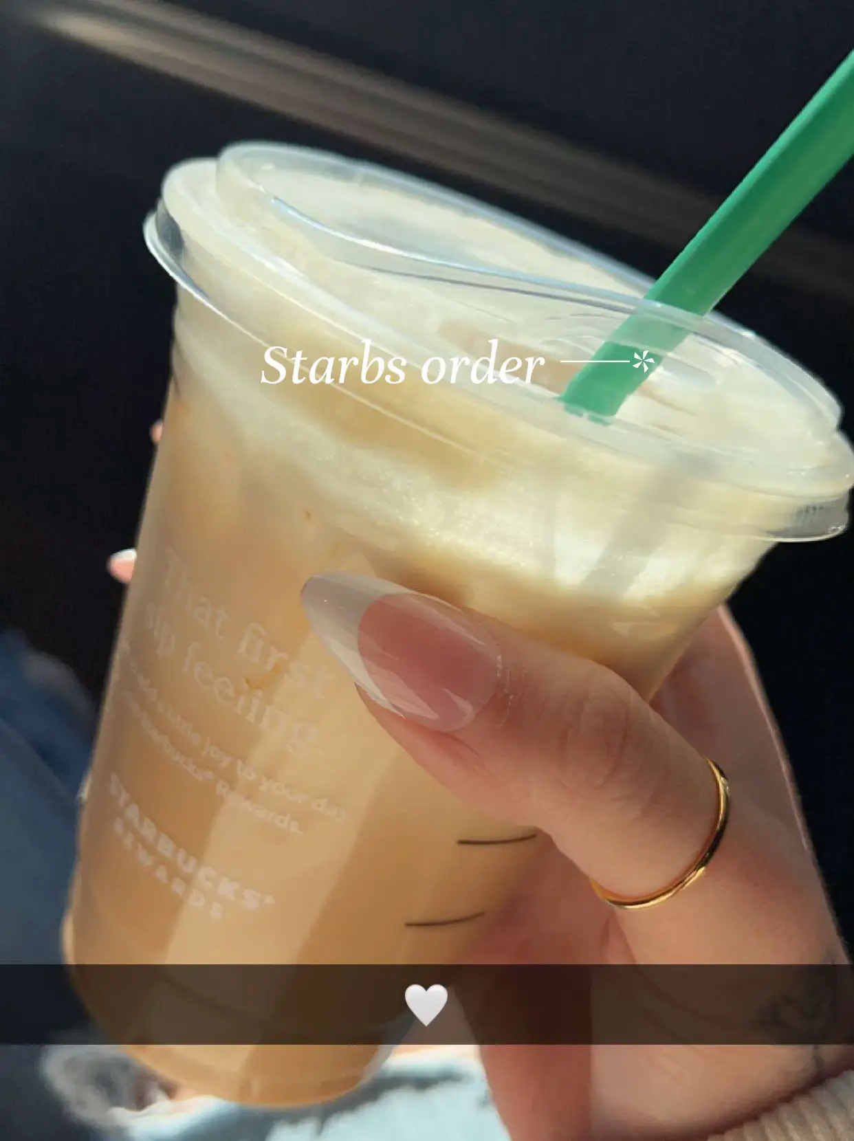 Starbs order | Gallery posted by K R I S T I N 🫧 | Lemon8