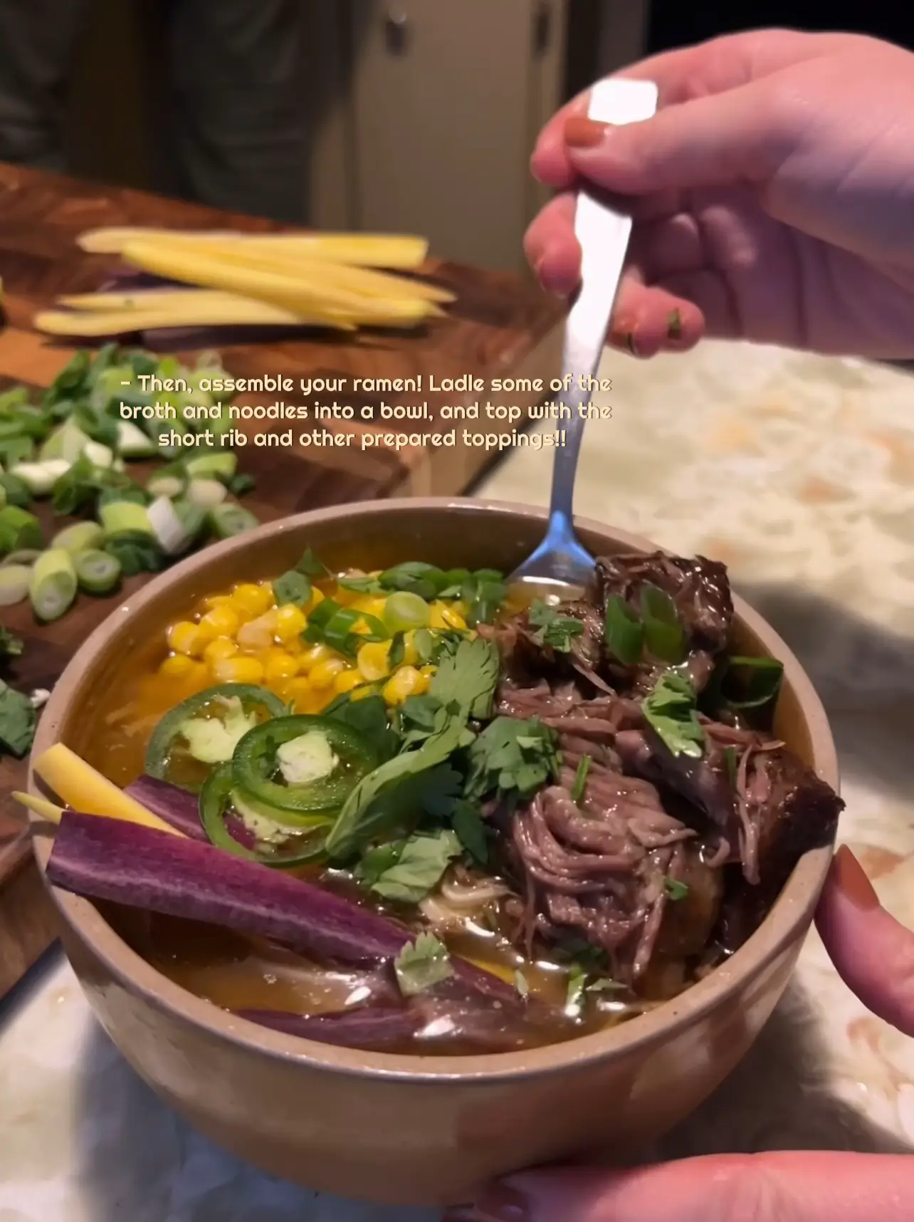 slow cooker short rib ramen🤌 | Gallery posted by Skylar🫶 | Lemon8