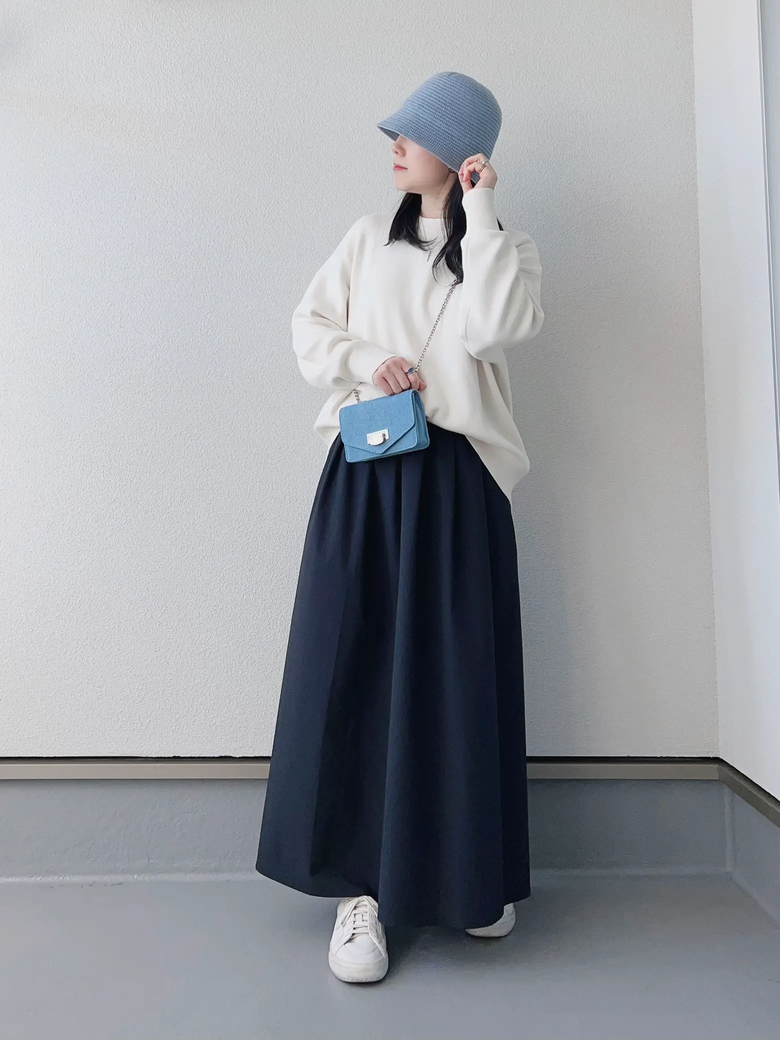 GU หมวกบักเก็ตใหม่น่ารักเกินไป🩵 | แกลเลอรีที่โพสต์โดย haru | Lemon8