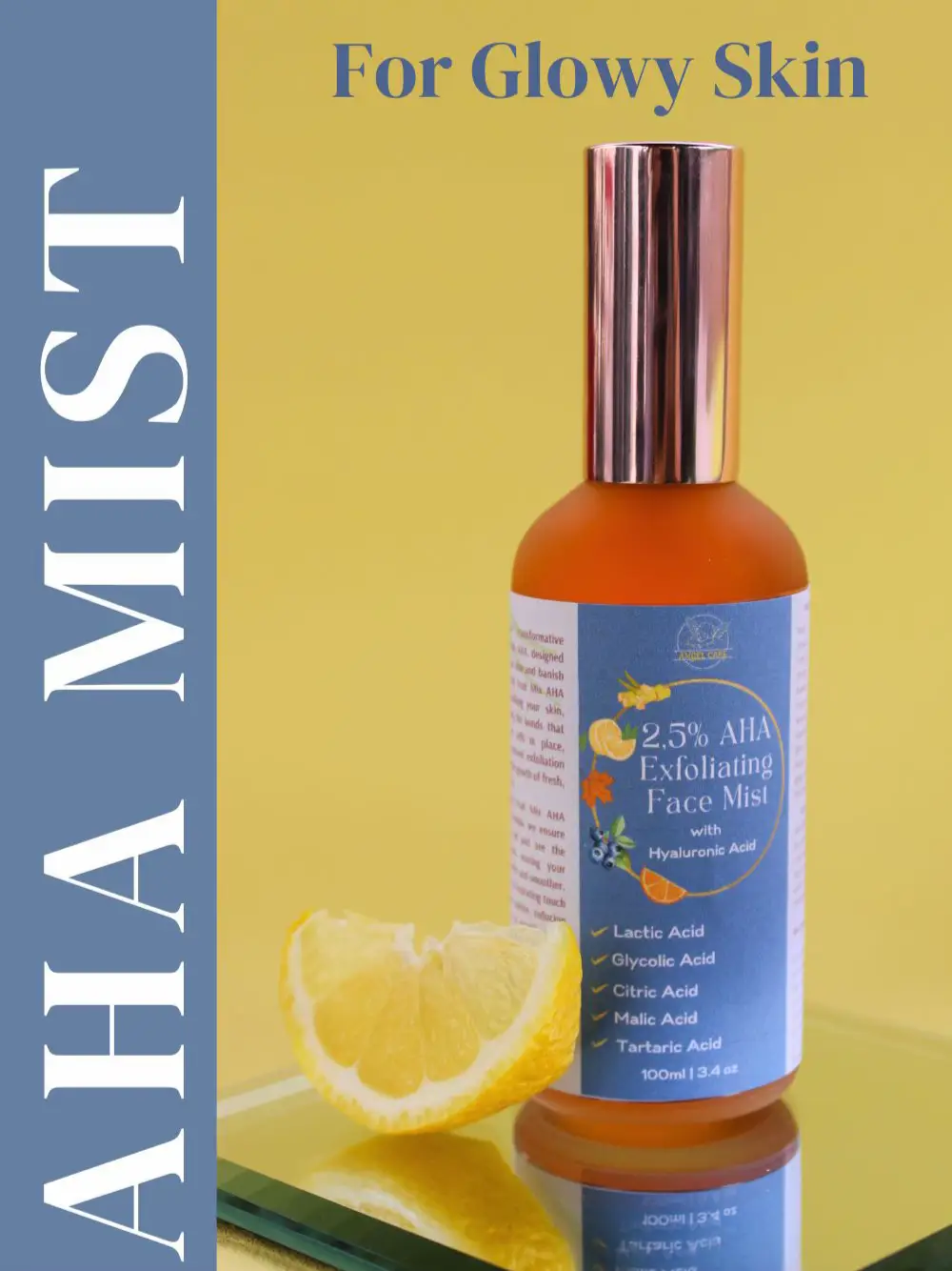 Natural AHA Mist | Organic Clarifying Toner | Gallery posted by angel.organic | Lemon8