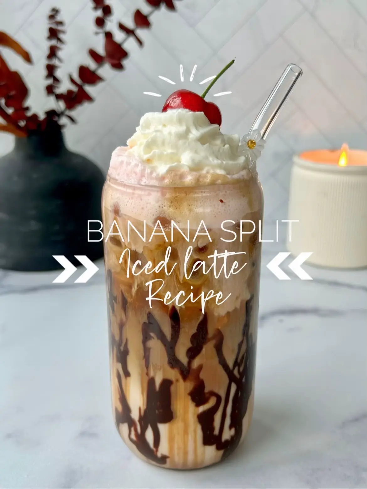 Banana Split Latte | Video published by Roxanne | Lemon8