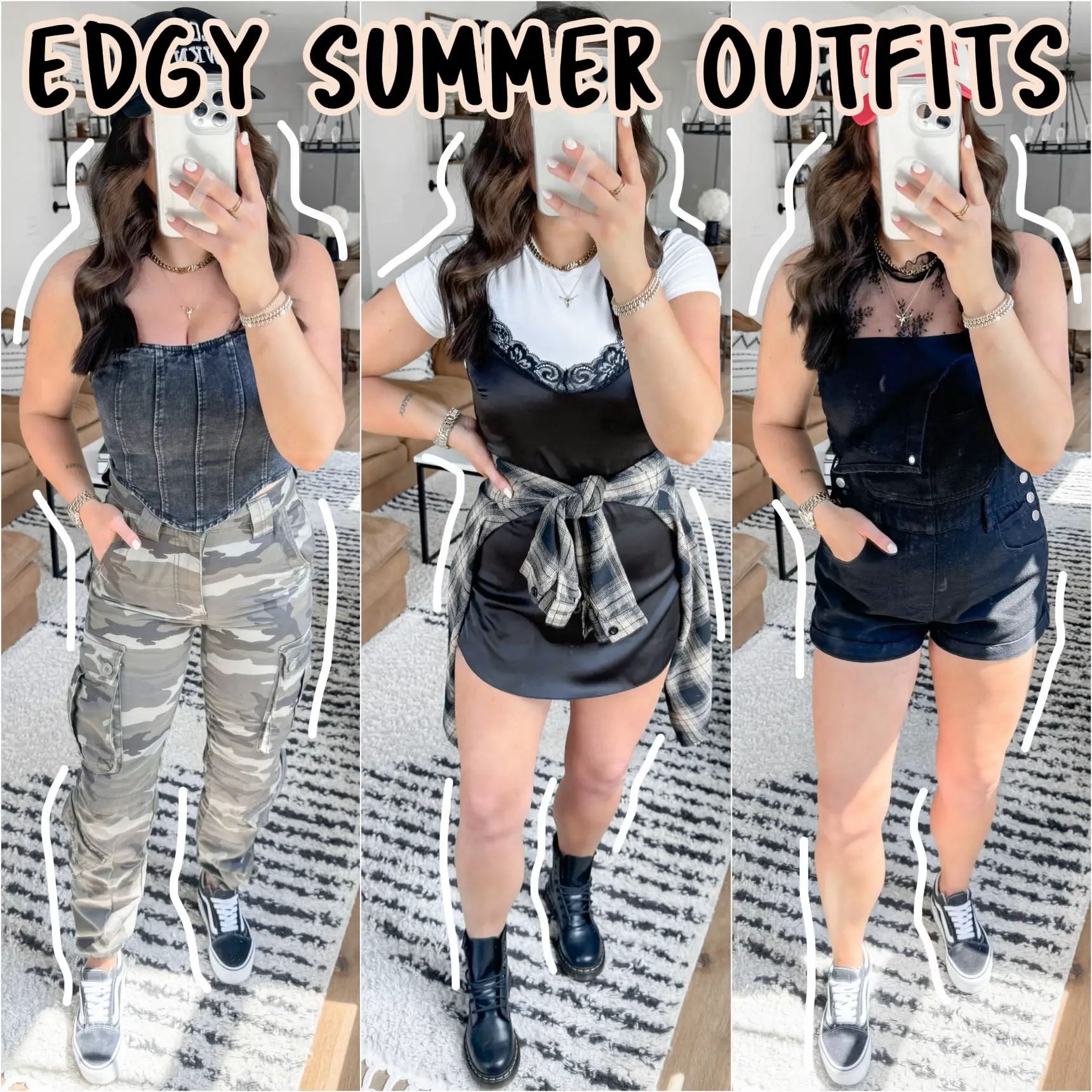 Edgy Summer Outfits 🖤 | Gallery posted by meghanlsisco | Lemon8