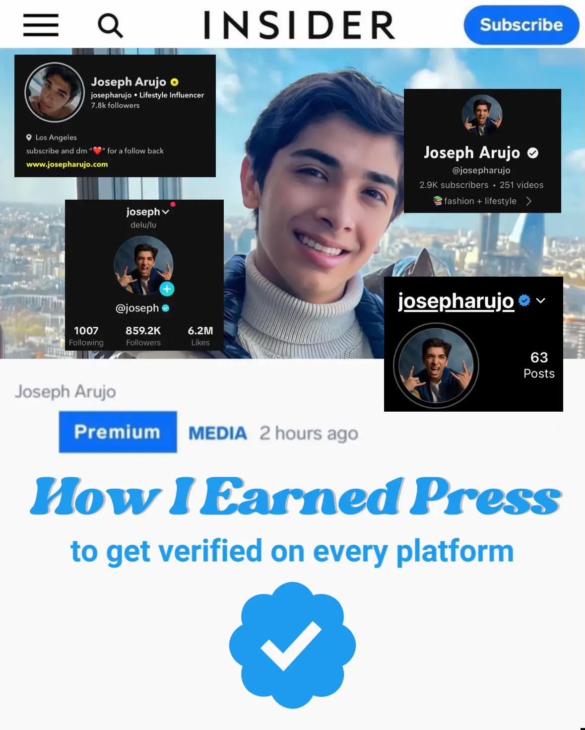 How I earned Press to get Verified Everywhere | Gallery posted by joseph | Lemon8