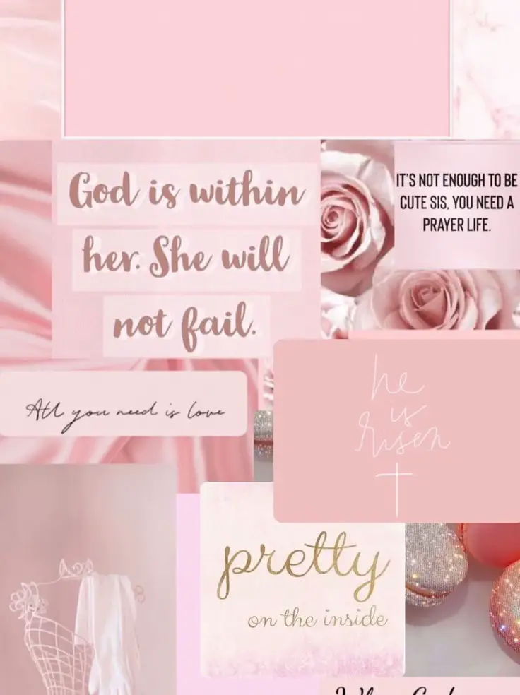Pink Christian Wallpapers🩷 1/2 | Gallery posted by AevaB09 ️🩷 | Lemon8