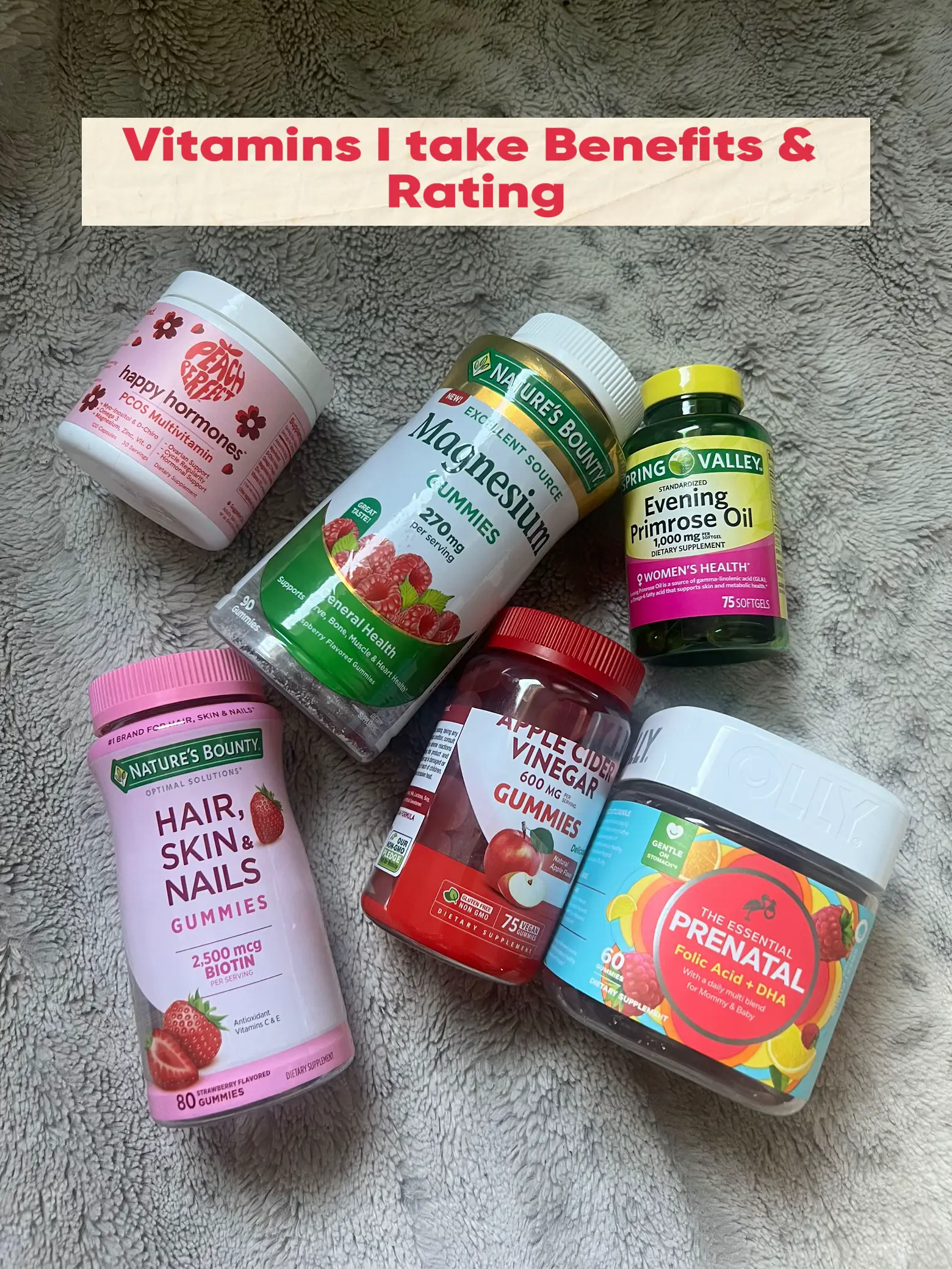 Vitamins I take Benefits & Rating | Gallery posted by Heather Franske ...
