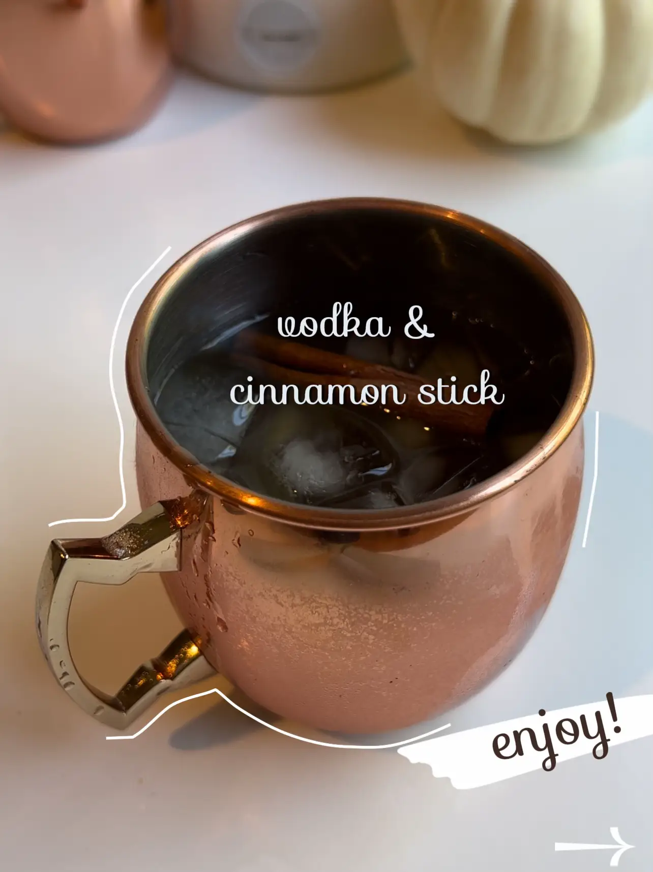 3 ingredient fall cocktail | Gallery posted by Madison | Lemon8