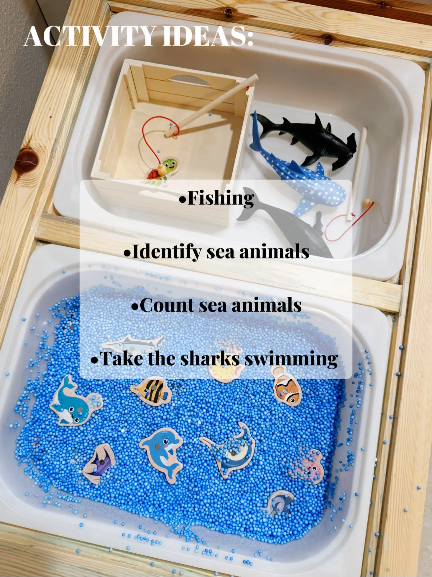Fishing sensory bin for toddlers | Gallery posted by Dania Meza | Lemon8