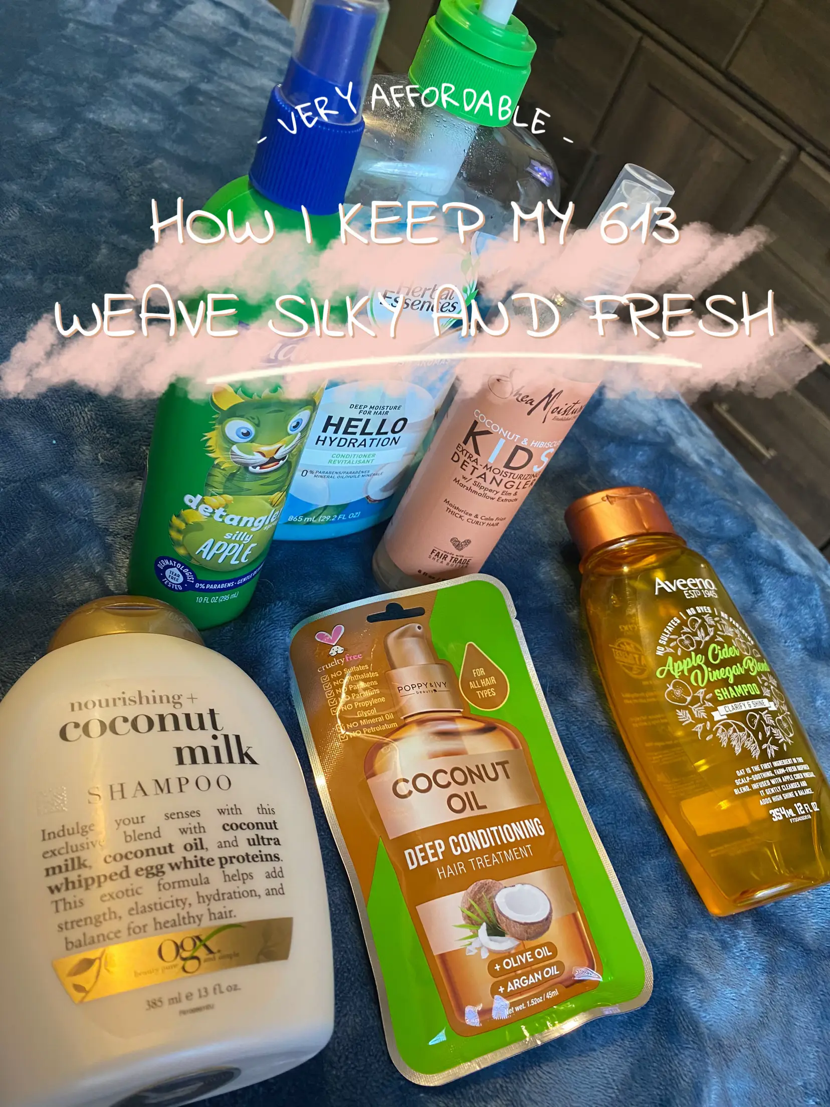 HOW I KEEP MY 613 WEAVE SILKY AND FRESH | Galeri diposting oleh ItsMilly___ | Lemon8