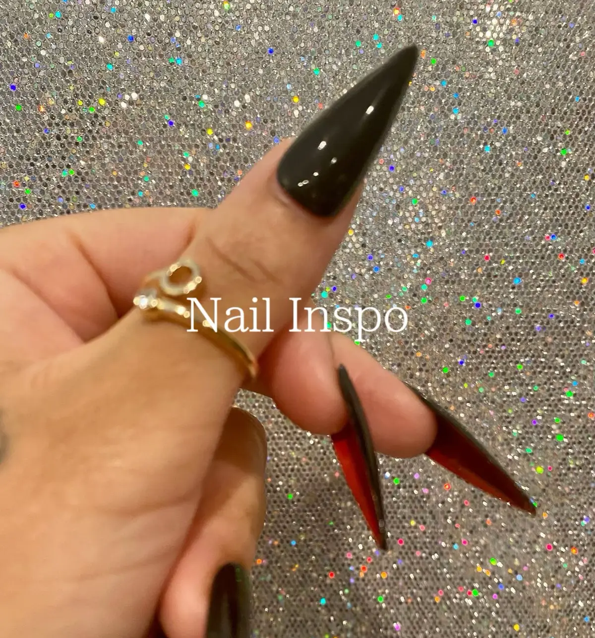 Jimmy shoe red bottoms stilettos nails | Gallery posted by Mercy Ciru ...