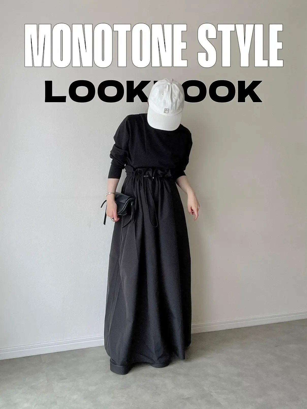 I want to wear it as soon as it gets cool! Monotone style of petit ...
