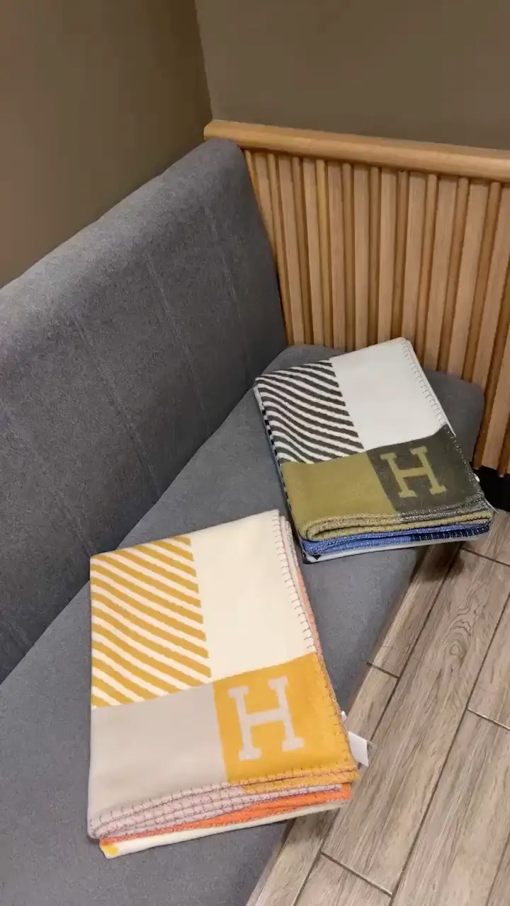 Hermes blanket | Video published by Yuki | Lemon8