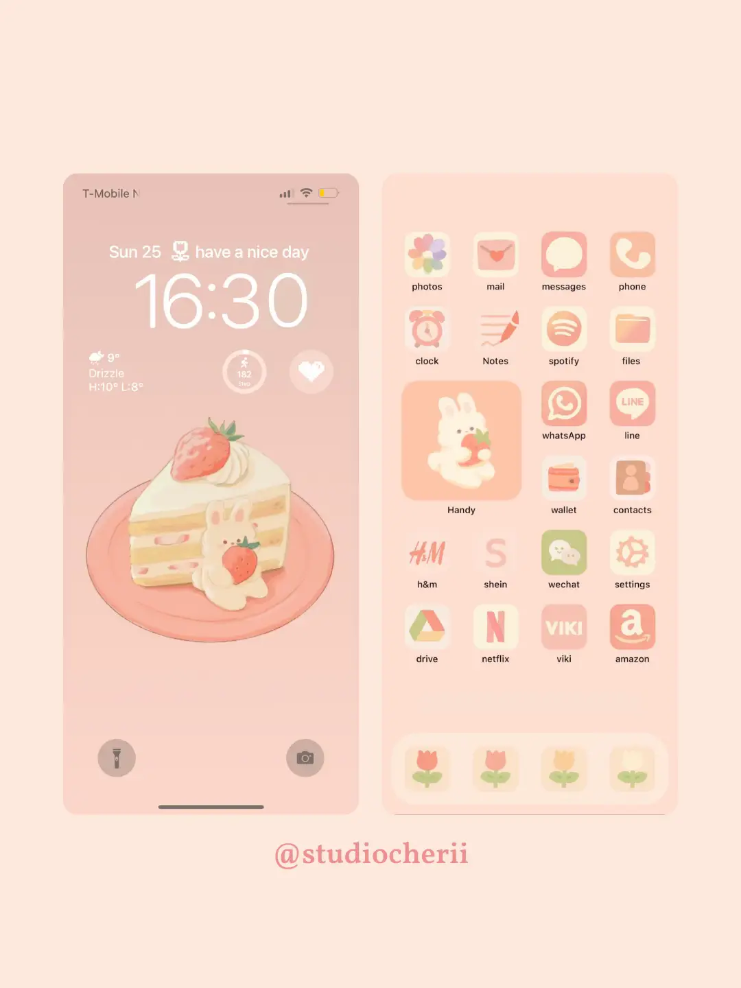 aesthetic iOS17 homescreen ideas! 🌸 | Gallery posted by studiocherii ...
