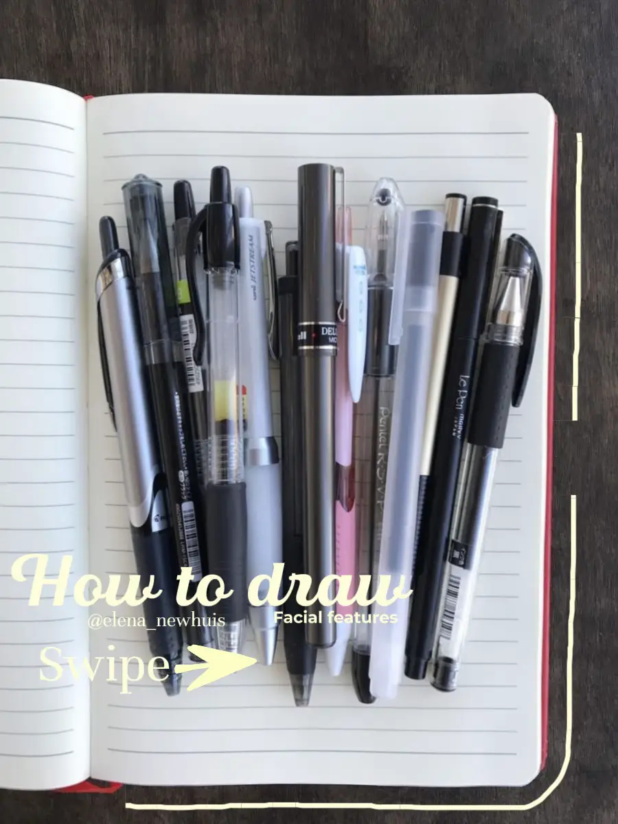 How to draw —facial features—🌟 | Gallery posted by elena_newhuis | Lemon8