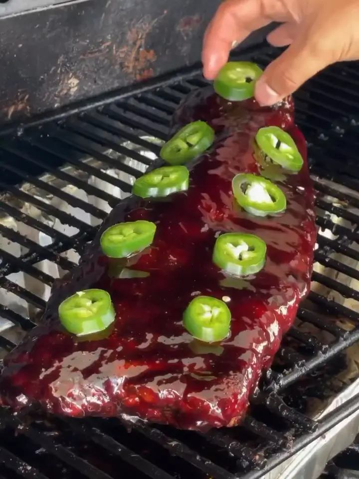 Blackberry jalapeño ribs | Video published by Ninjacue | Lemon8