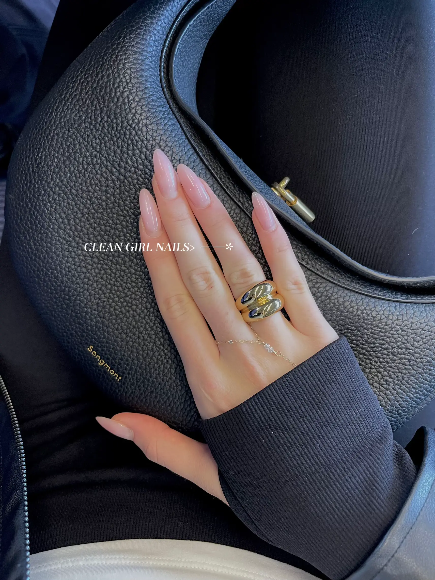 CLEAN GIRL NAILS> | Gallery posted by Mia Challiner | Lemon8