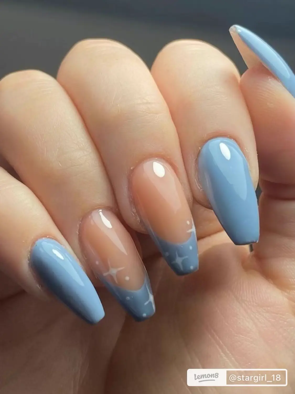 Blue Nail Inspo Pt. 2 | แกลเลอรีที่โพสต์โดย Jesse | Lemon8