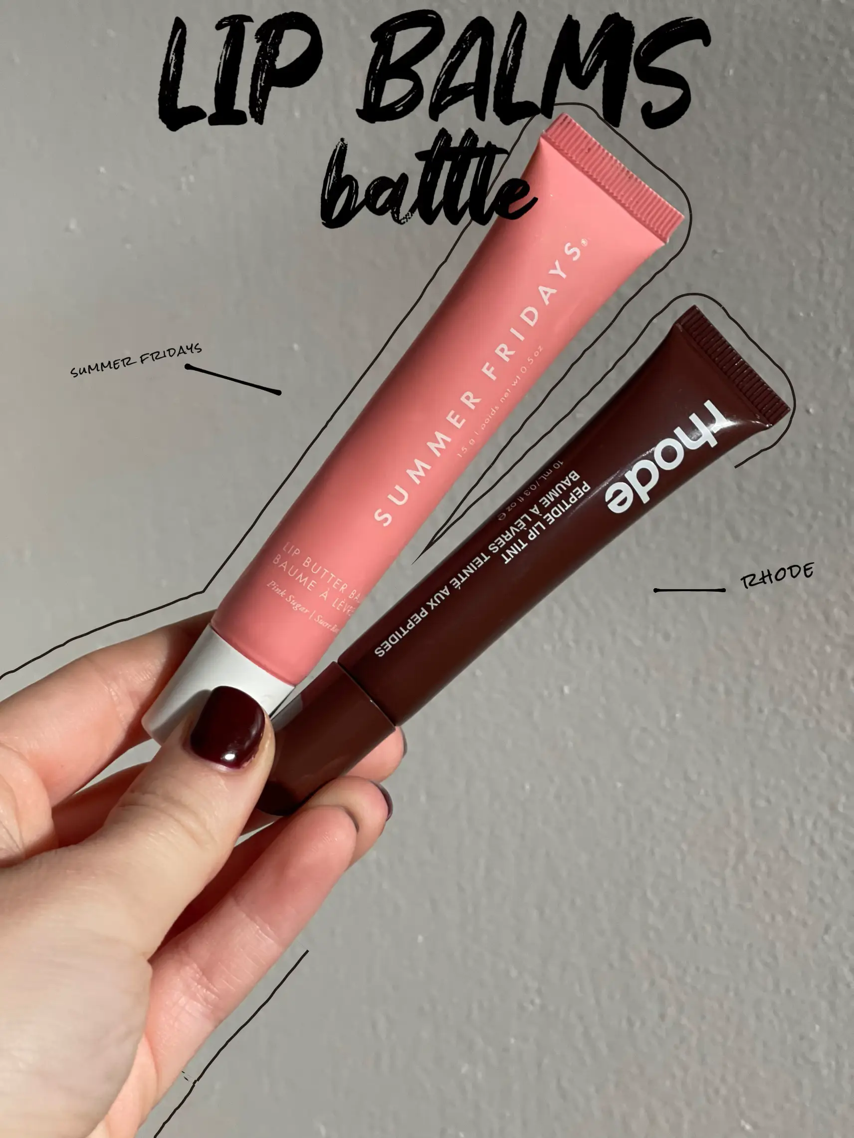 Summer Fridays vs Rhode lip balms | Gallery posted by Elizaveta | Lemon8