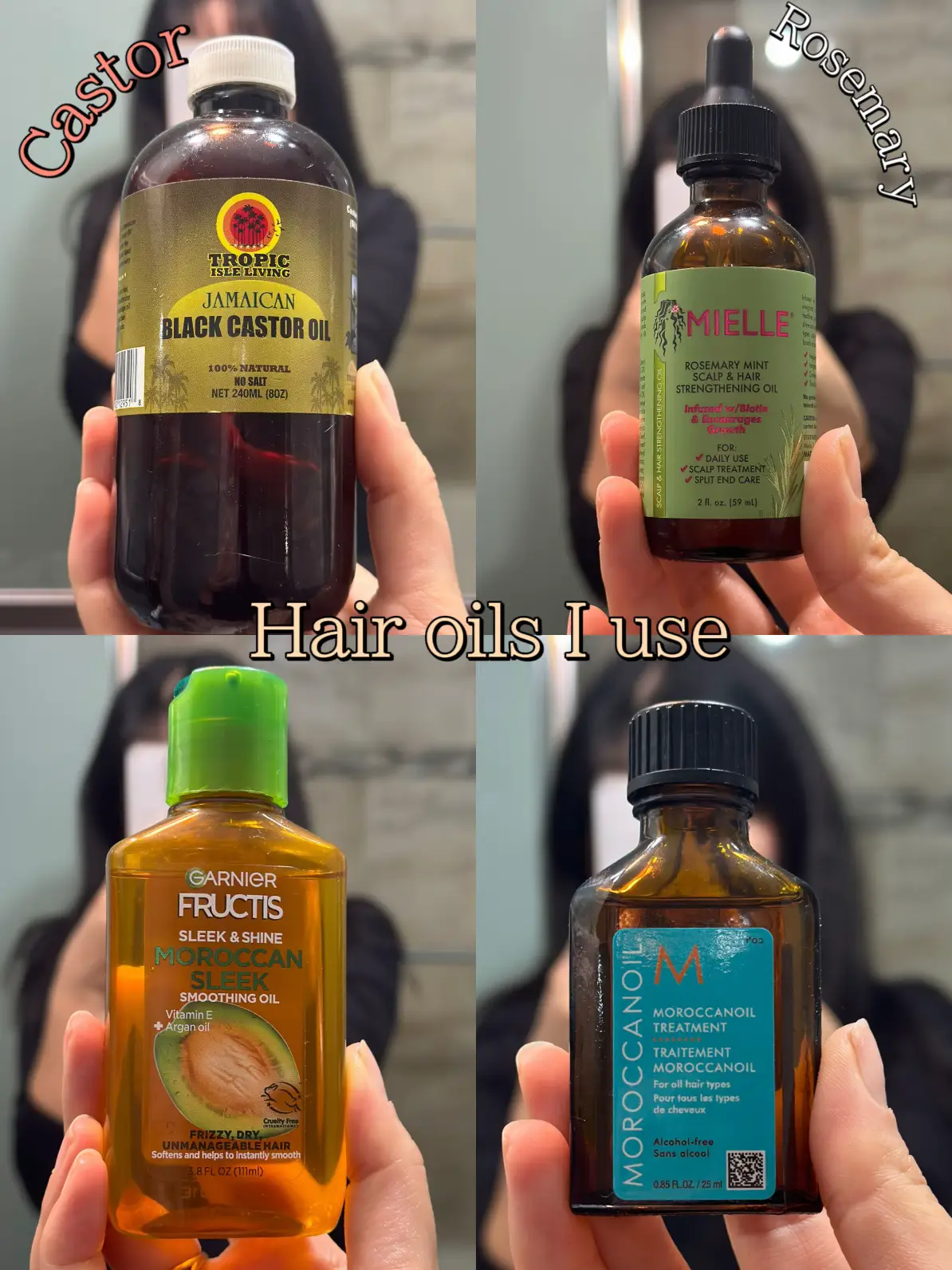 Hair oils I use | แกลเลอรีที่โพสต์โดย Aneeta | Lemon8