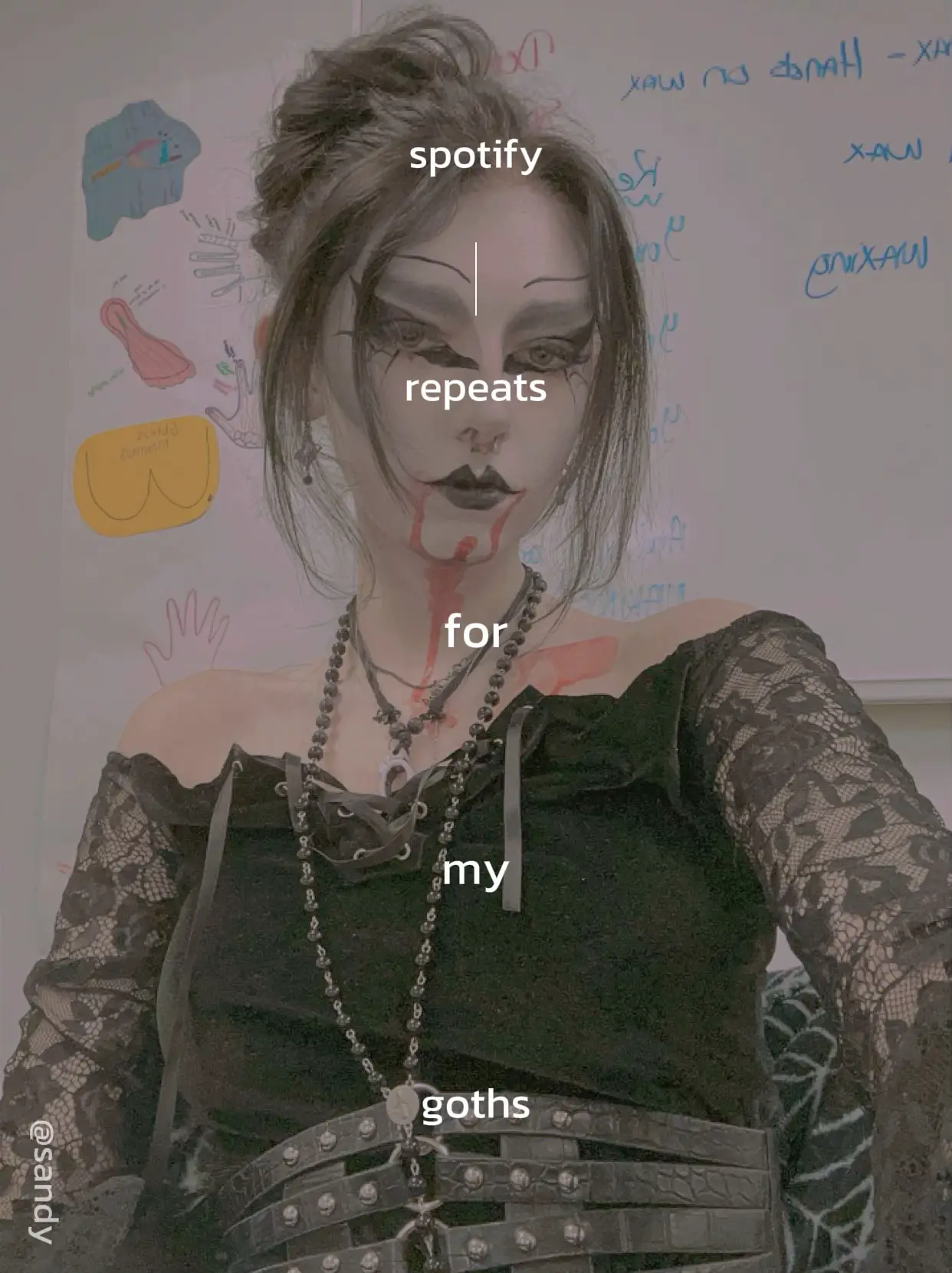 spotify repeats: goth edition | Gallery posted by Madison | Lemon8