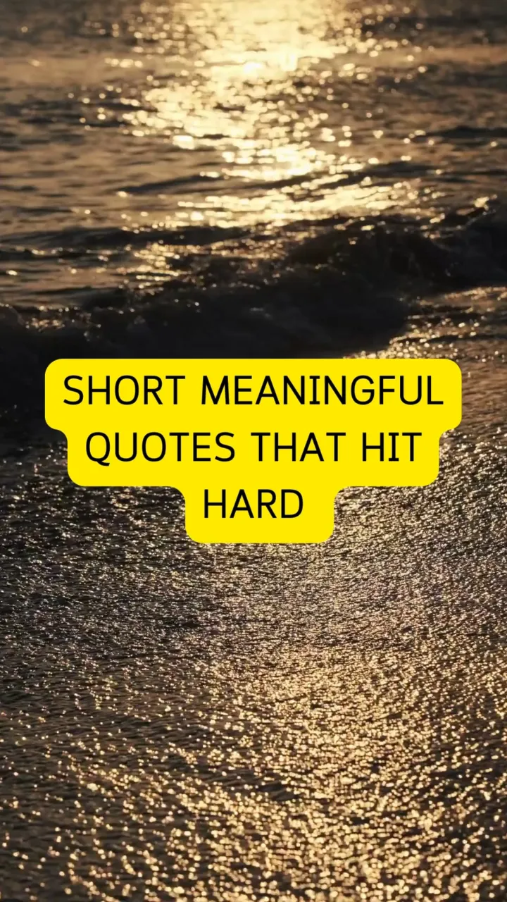 Short Quotes That Hit hard | Video published by Zack | Lemon8