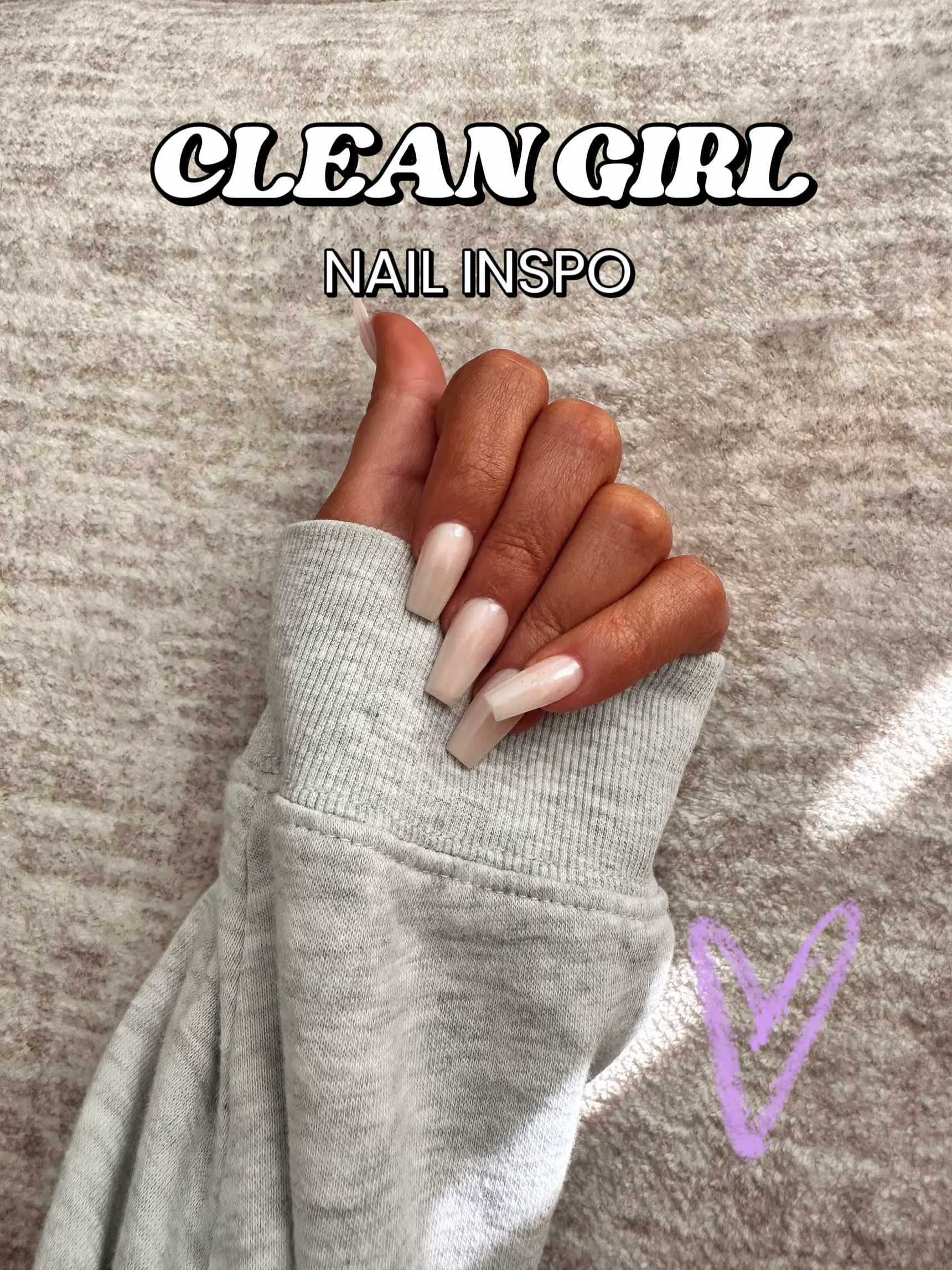 Clean Girl Nail Inspo | Gallery posted by Sarah | Lemon8