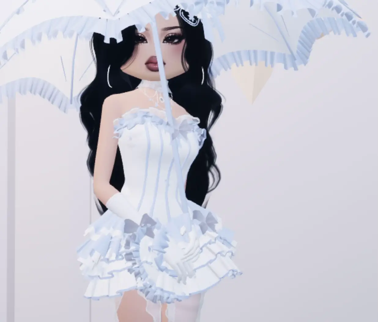 Dti blue and white outfit !! | Gallery posted by Angel | Lemon8