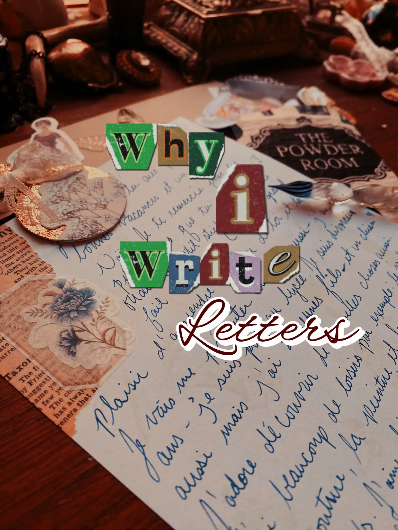 Why I write letters ️ | Gallery posted by DarlingCottage🎀 | Lemon8