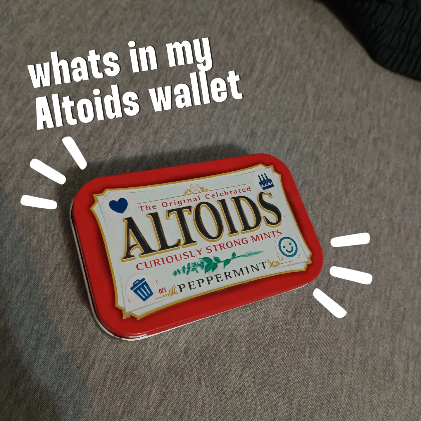 whats in my Altoids wallet :0 | Gallery posted by Adelyn Travis | Lemon8