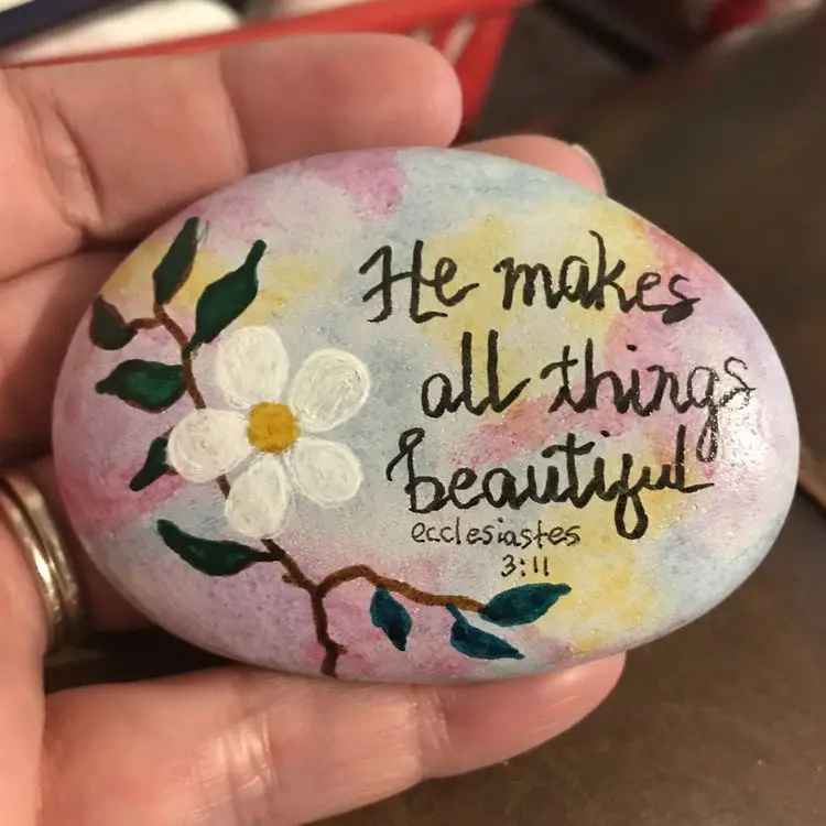 Christian painted rock ideas! | Gallery posted by brooklyn | Lemon8