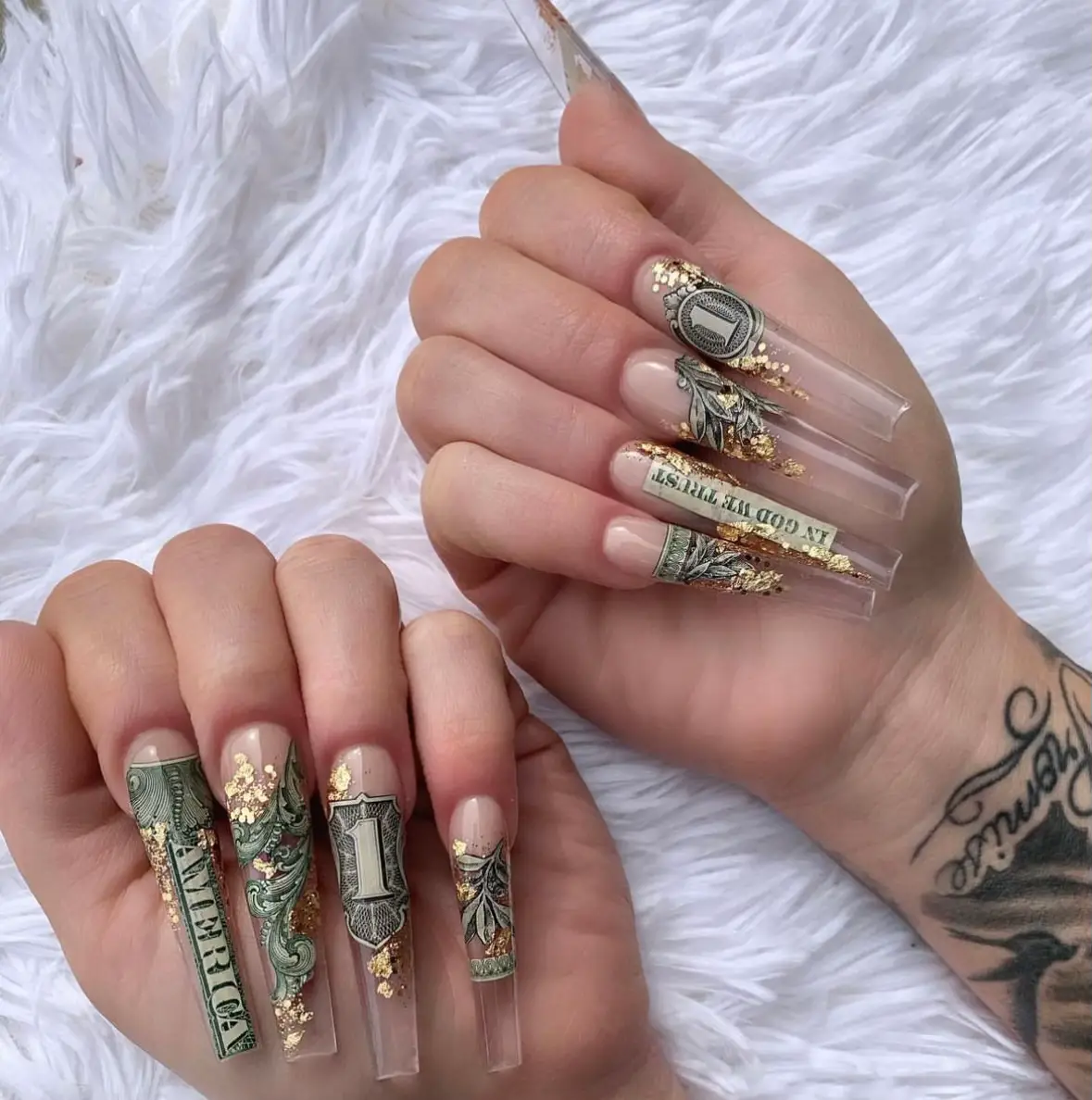Nail Inspo💫🌸Long&Extra💅🏾😜 | แกลเลอรีที่โพสต์โดย Ashley 🇯🇲🥰 | Lemon8