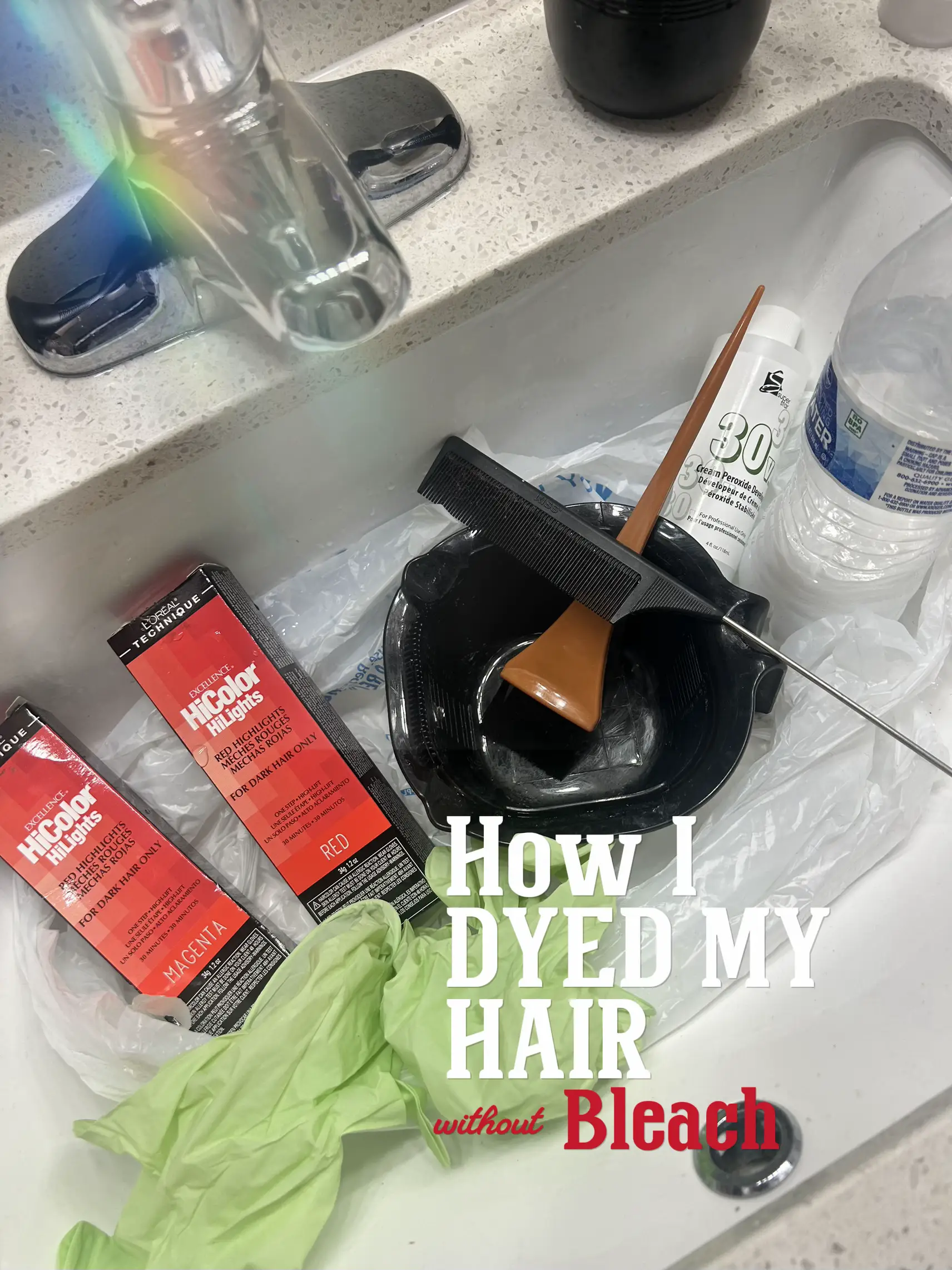How to Mix Hair Dye | 2024 real user experience on Lemon8