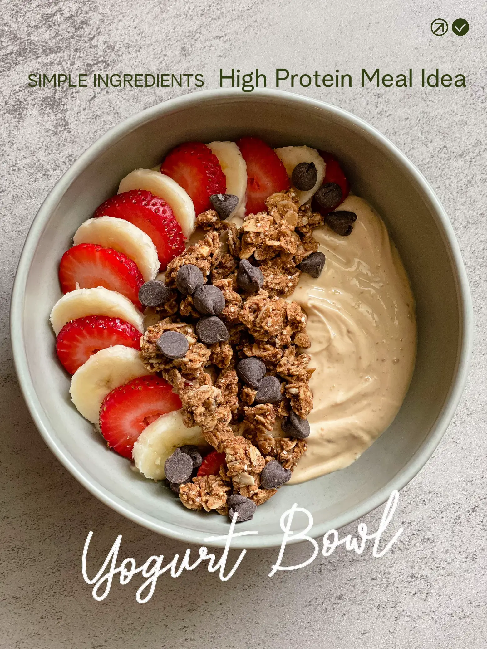 High Protein Yogurt Bowl | Gallery posted by Ashley Straley | Lemon8