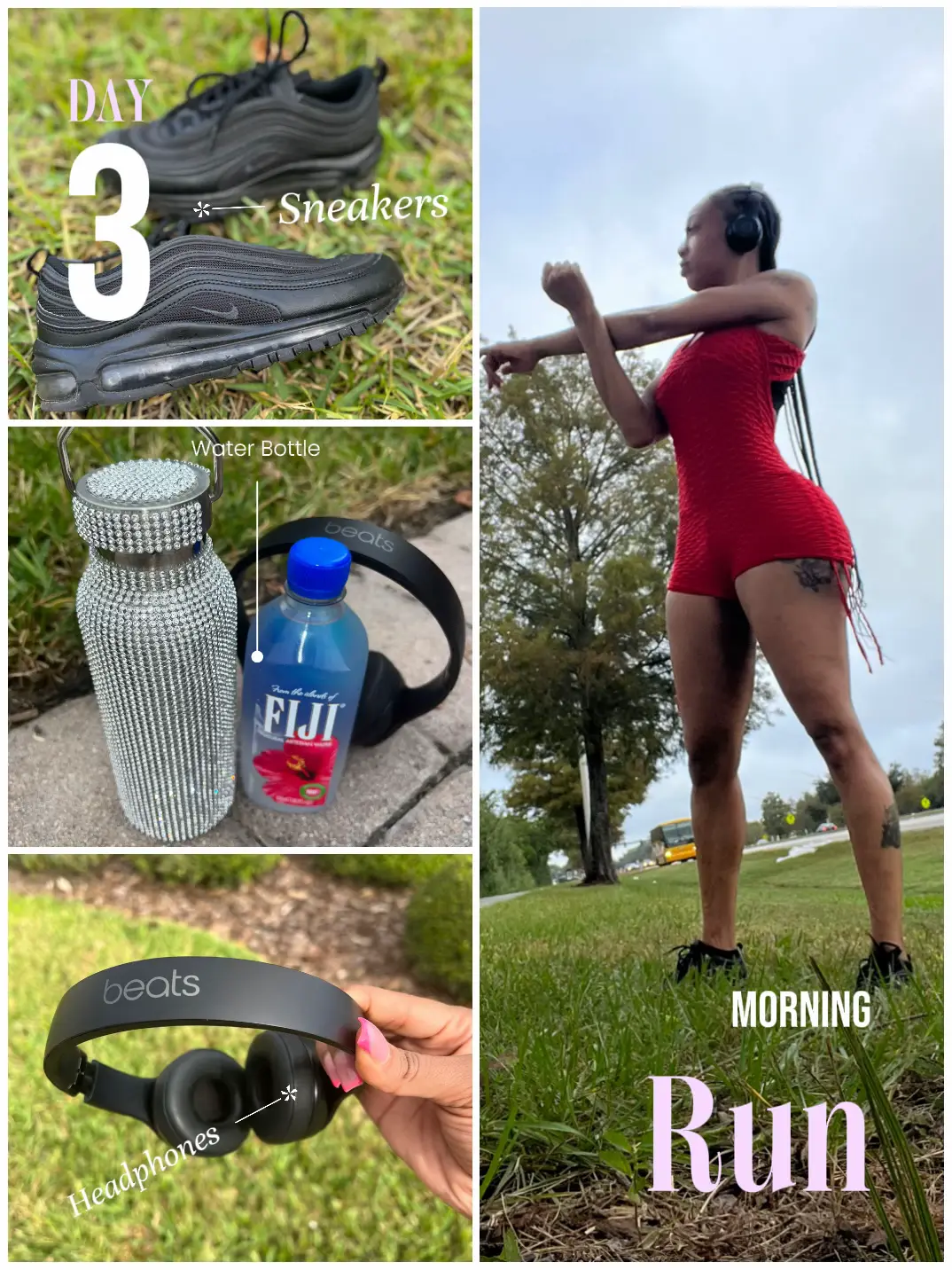 Morning Run w/ my key essentials | Gallery posted by TynkBell7 | Lemon8
