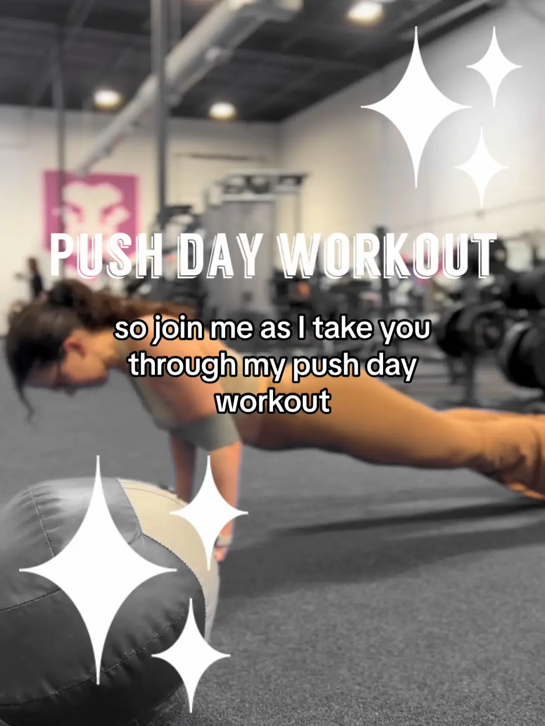 Push Day Workout | Video published by Emily McKeon | Lemon8