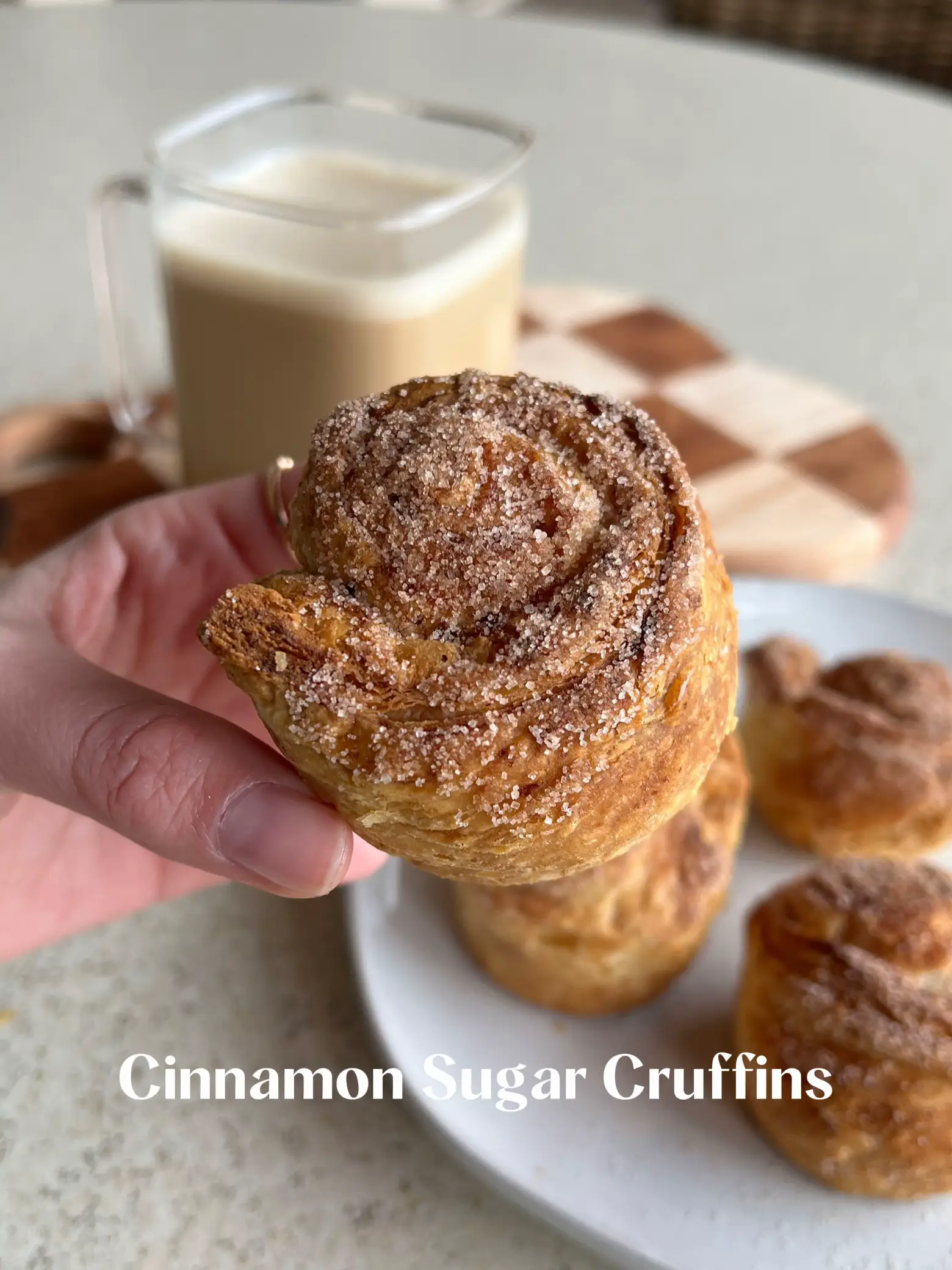 Flaky layers and cinnamon sugar 🥐 | Video published by Rae Leach MS RD | Lemon8