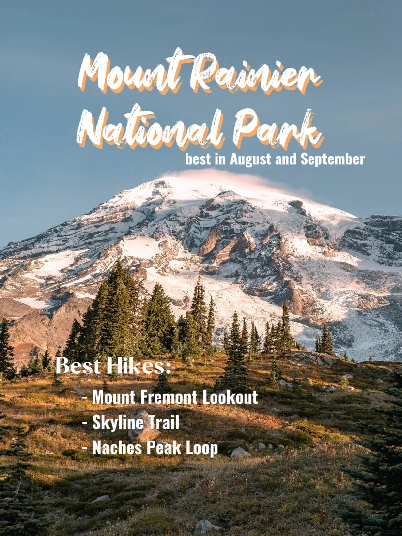 GUIDE TO WASHINGTON'S NATIONAL PARKS | แกลเลอรีที่โพสต์โดย Val | Lemon8