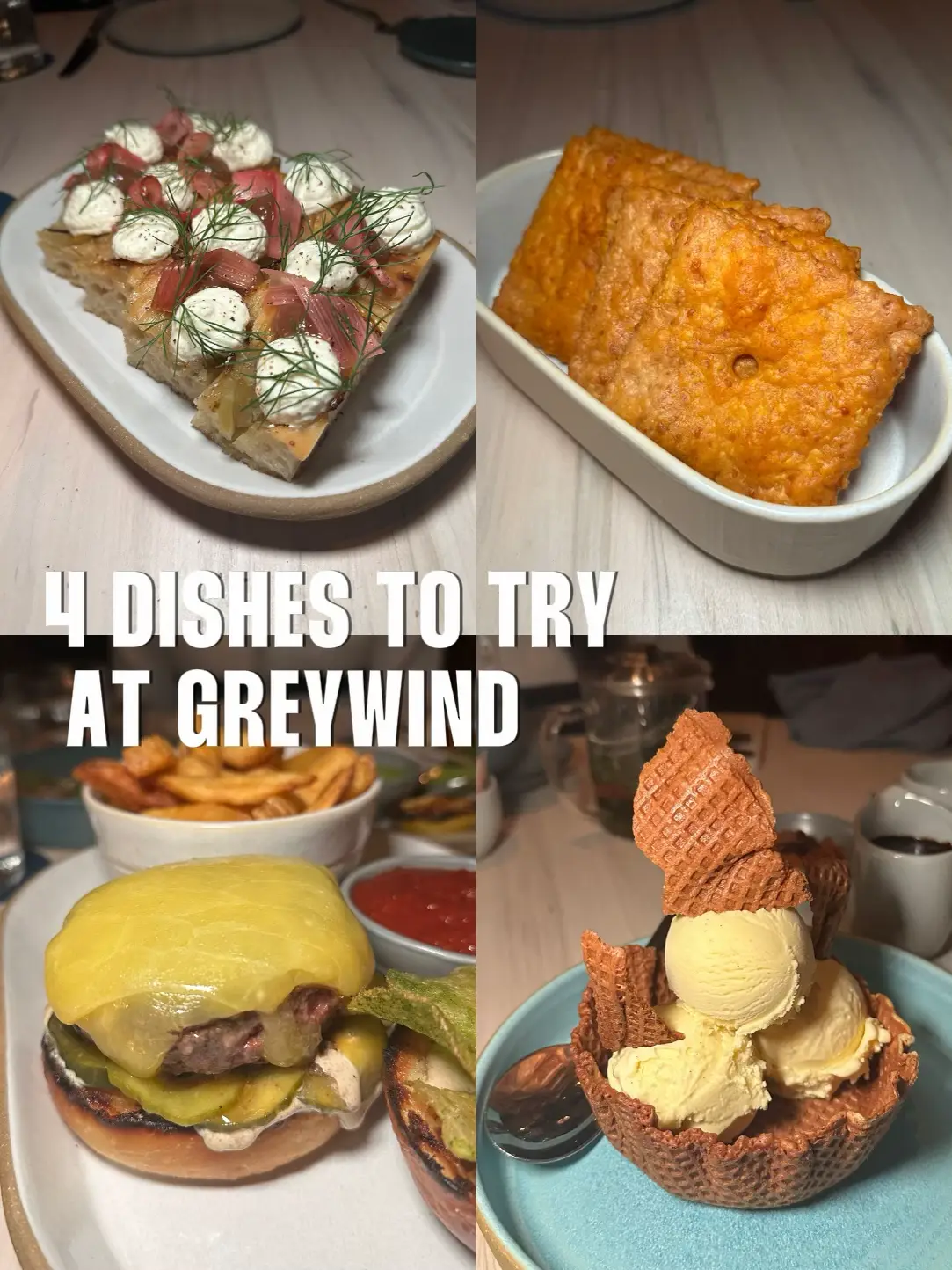 4 Dishes to try at Greywind | Gallery posted by Rachel B | Lemon8