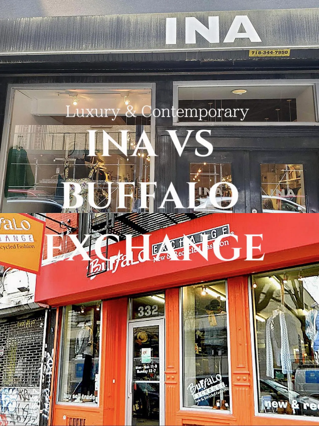 INA vs Buffalo Exchange | Gallery posted by Willow | Lemon8