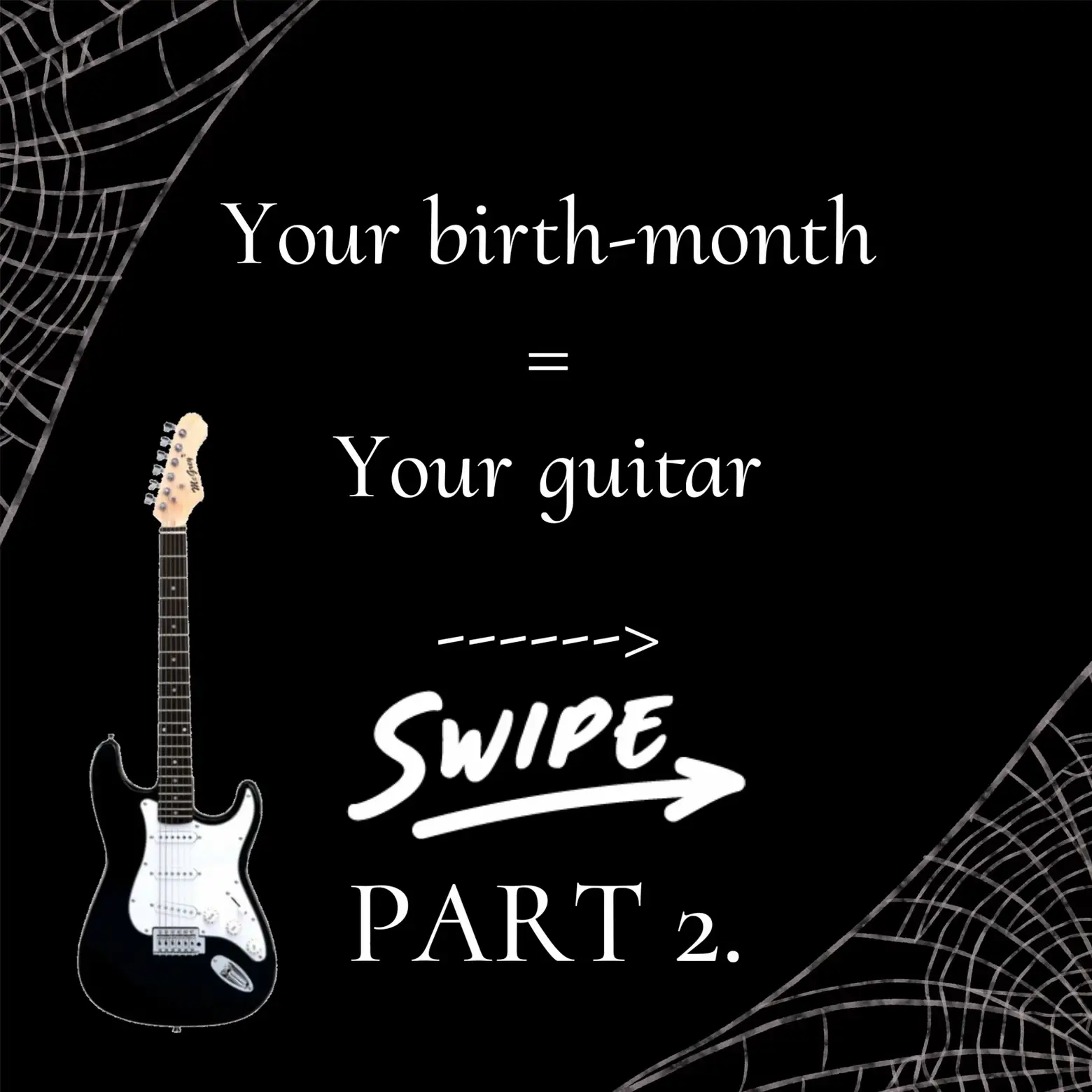 Your Birth Month = Your Guitar! 🦇 PT. 2 | Gallery posted by Metalhead ...