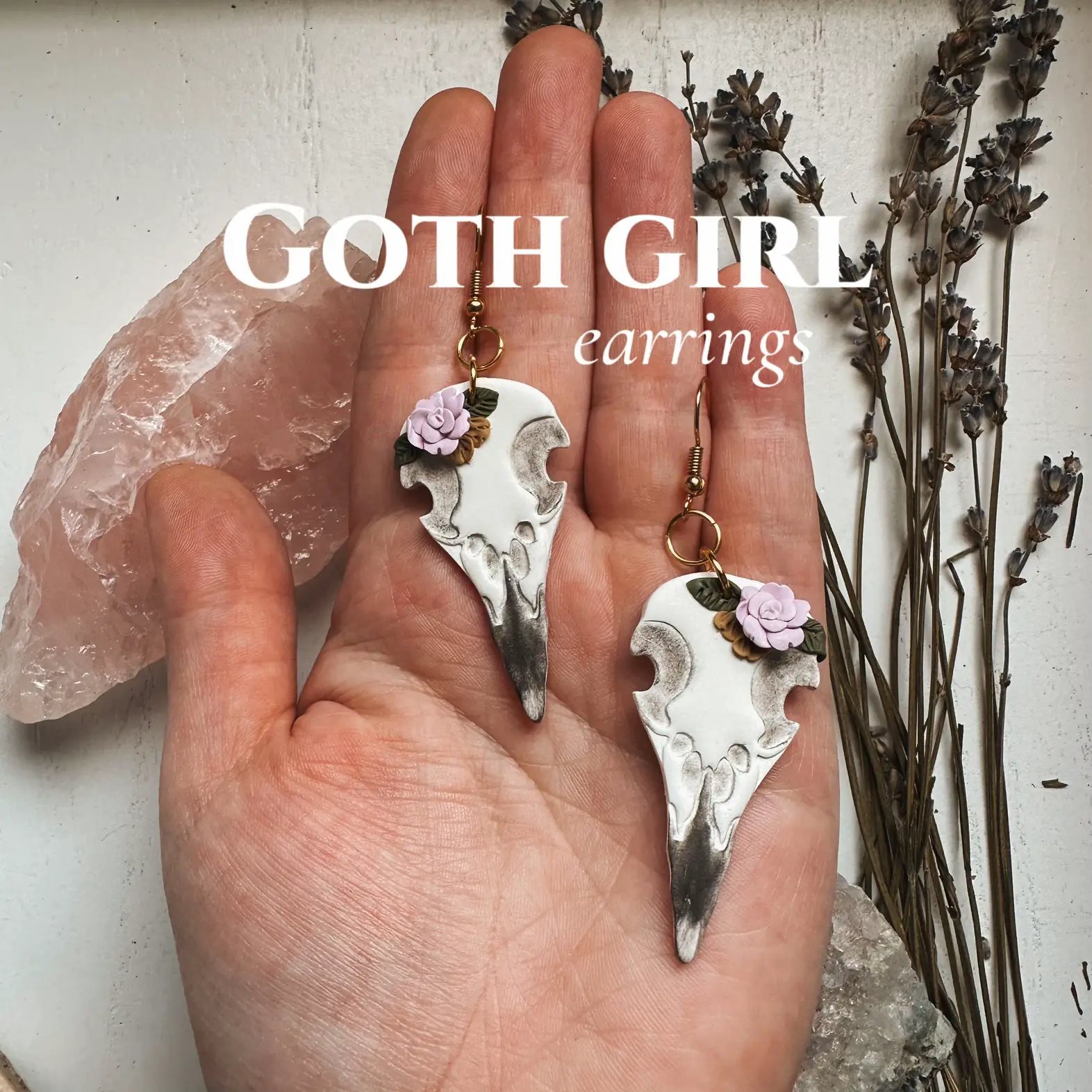🥀 GOTH GIRL 🥀 earrings | Gallery posted by AmberRaeStudio | Lemon8