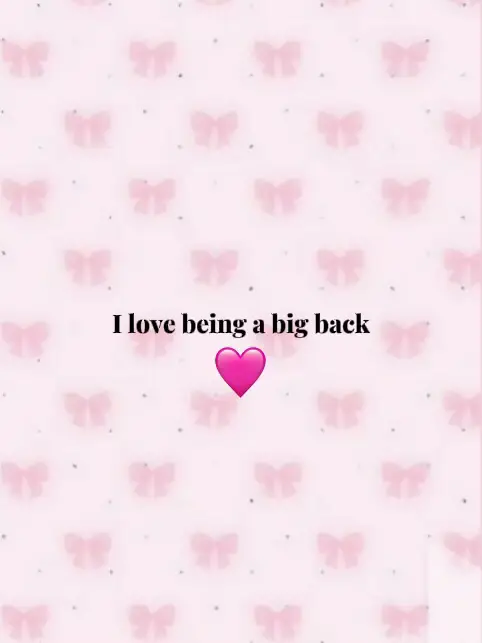 I love being a big back | Gallery posted by Kayy | Lemon8