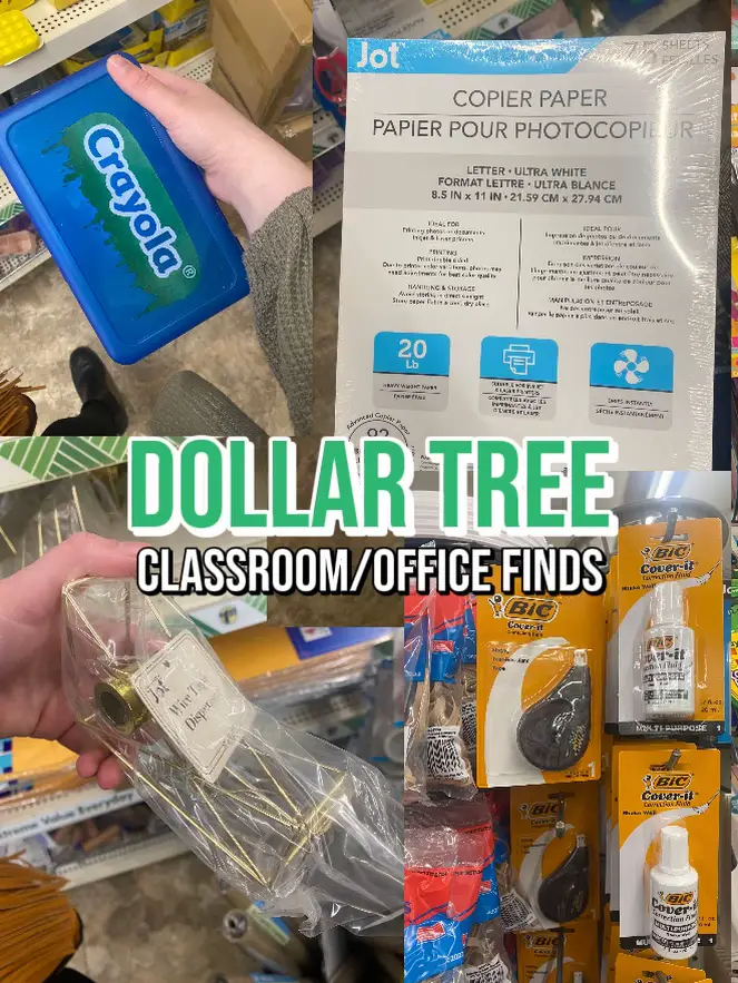 DOLLAR TREE OFFICE FINDS 💰 | Gallery posted by Amelia | Lemon8