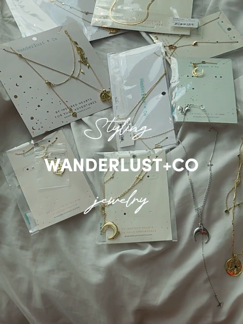 All my necklaces from Wanderlust + co | Video published by sinnombredotcom | Lemon8