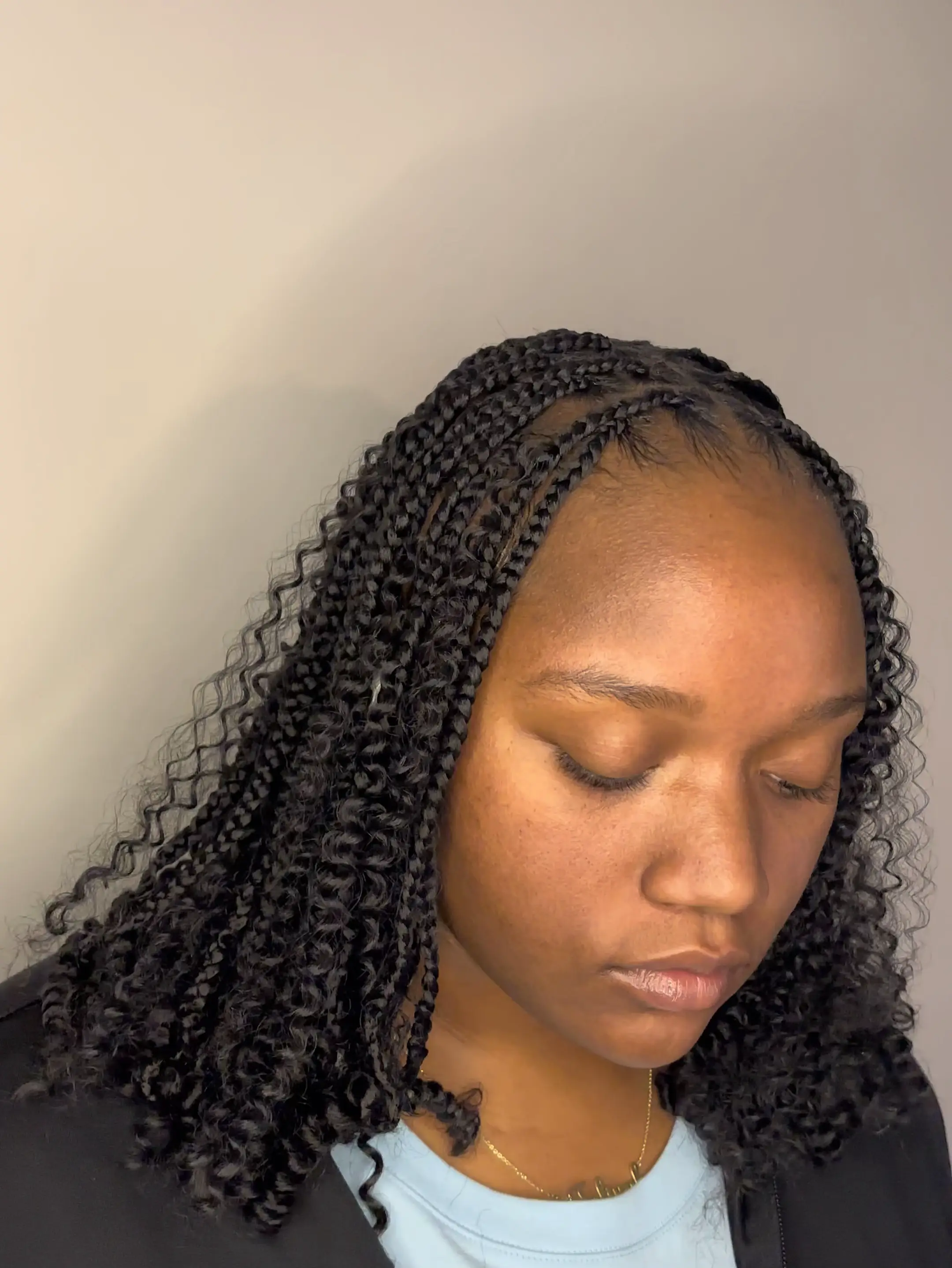 Boho knotless braids 💗 #knotl | Video published by Nae Payton | Lemon8