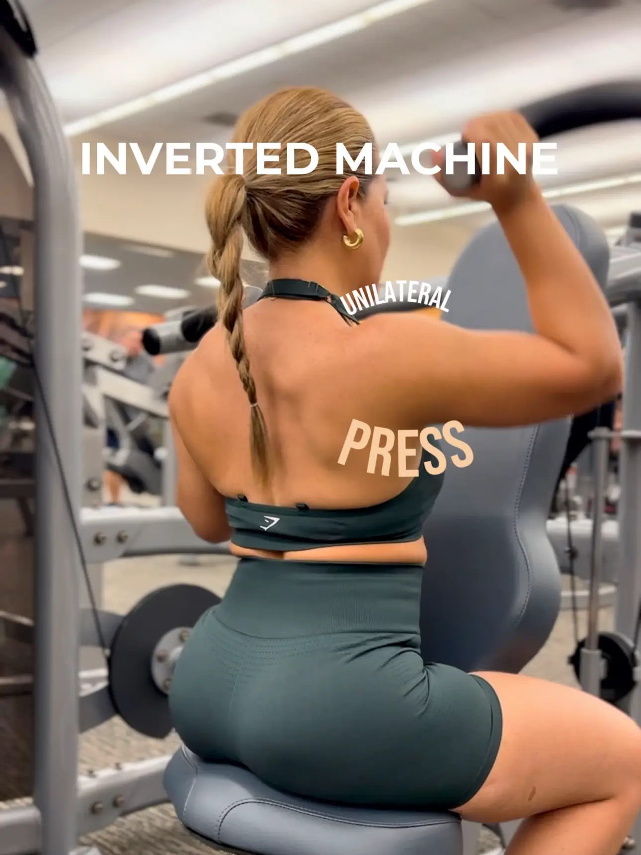 SHOULDERS workout on machine 🥥 | Gallery posted by Eglifit_life | Lemon8